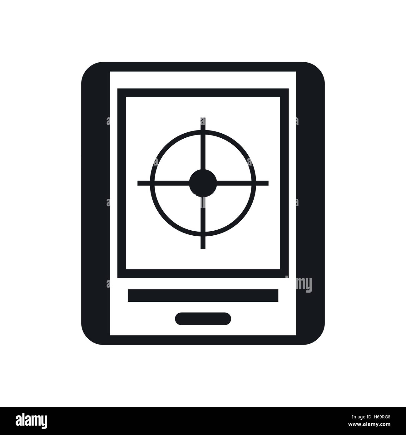 Radar icon, simple style Stock Vector Image & Art - Alamy