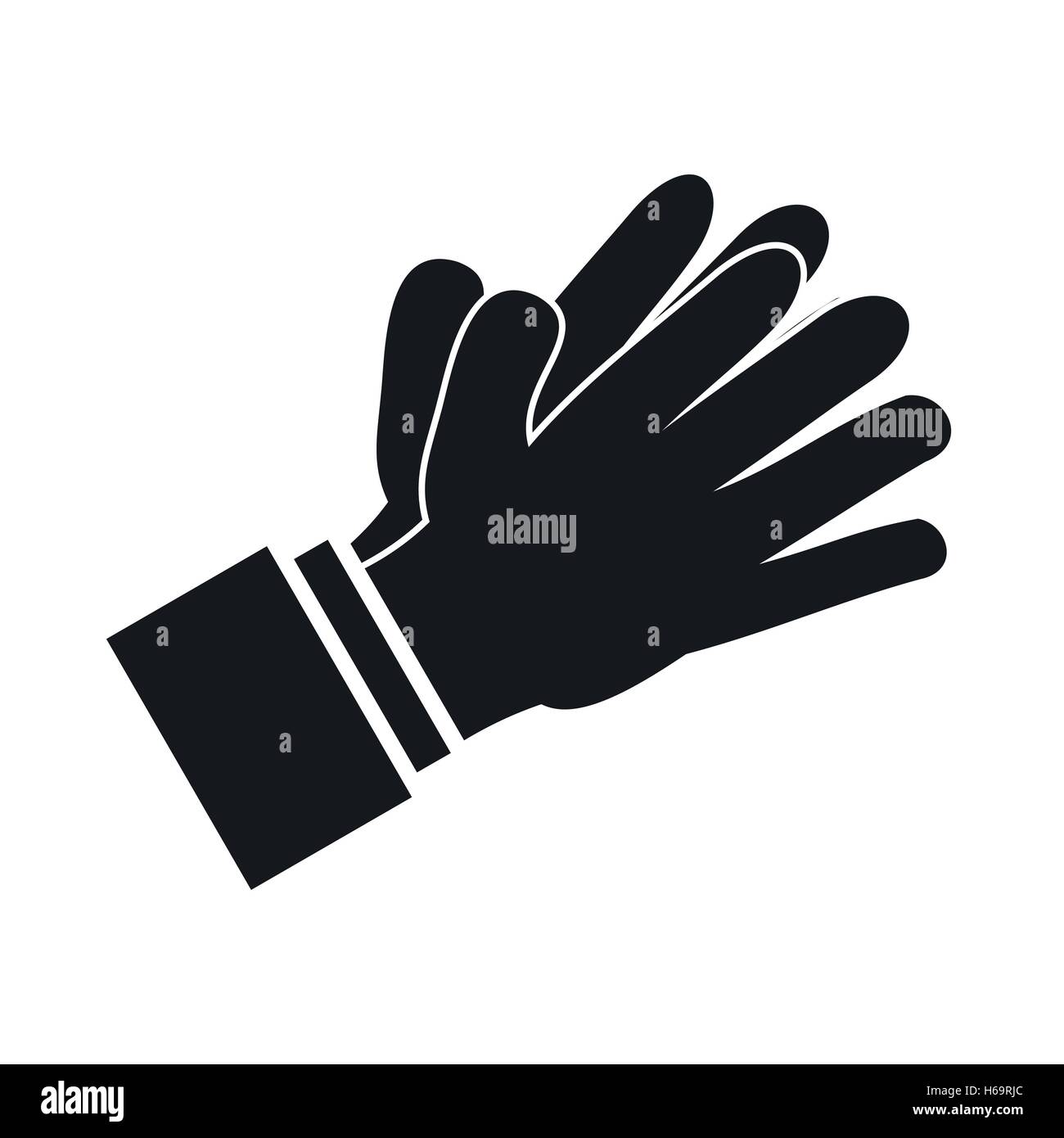 Clapping applauding hands icon, simple style Stock Vector Image & Art ...