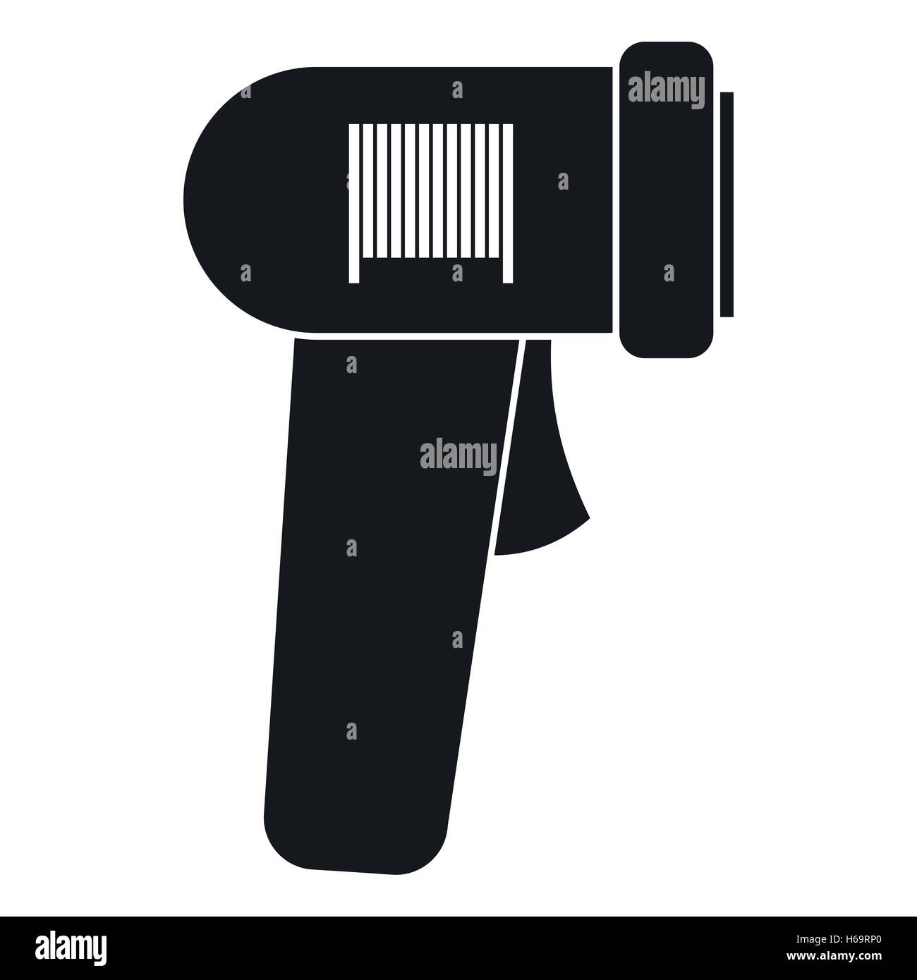 Barcode scanner icon, simple style Stock Vector Image & Art - Alamy