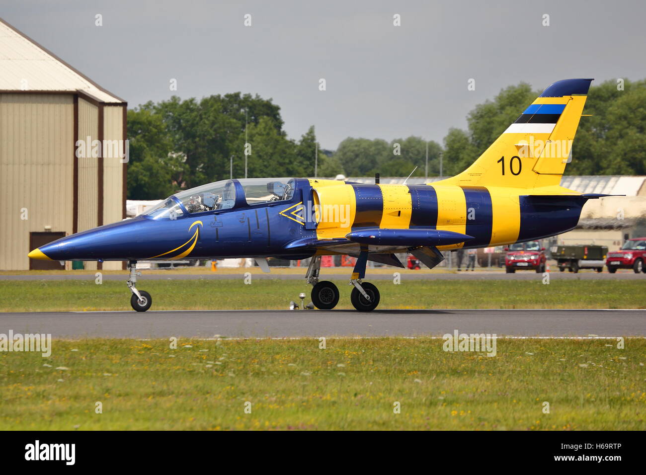 The Baltic Bee display team showed impressive aerobatics with their L ...