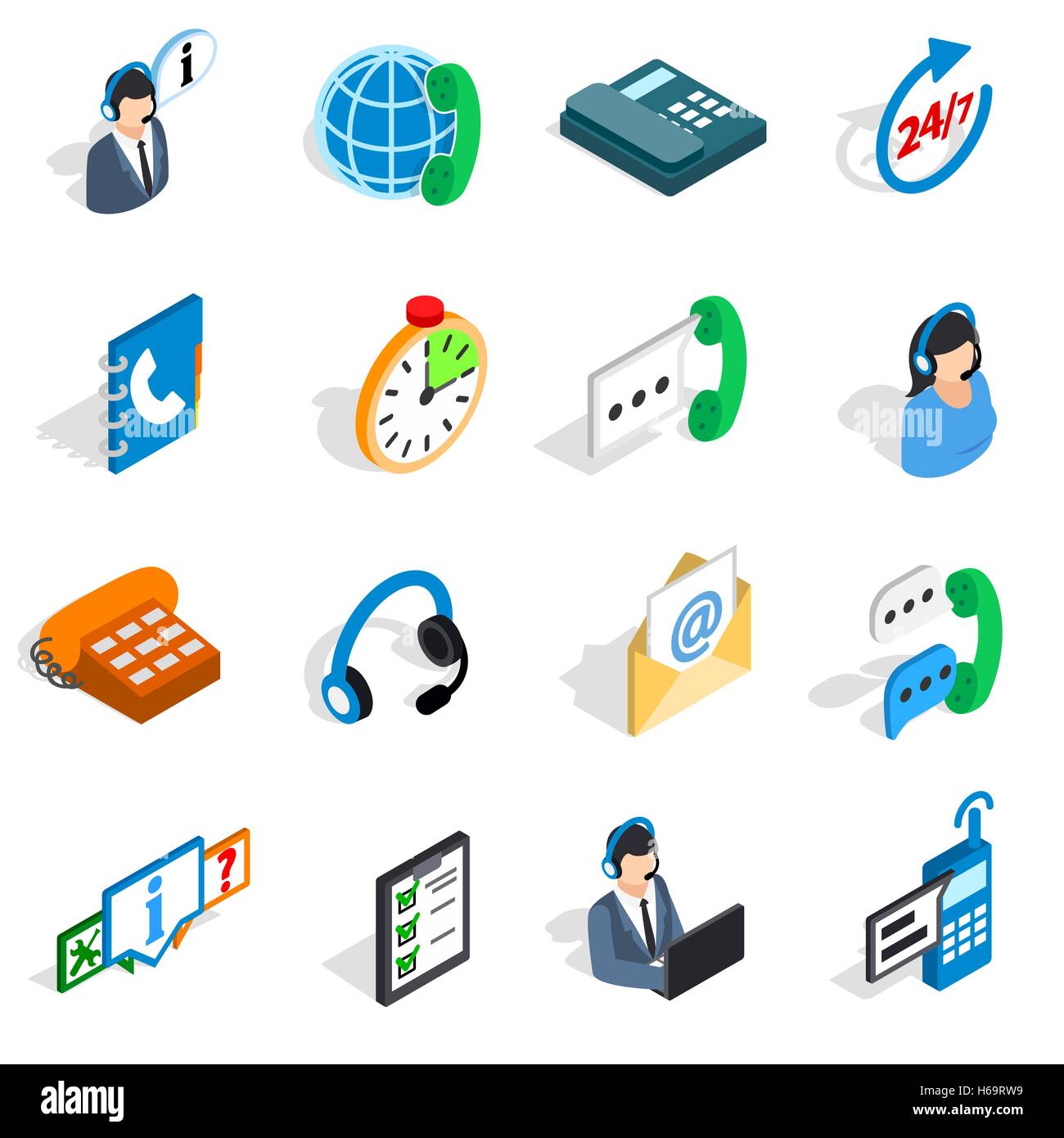 Call Center Icon 3d