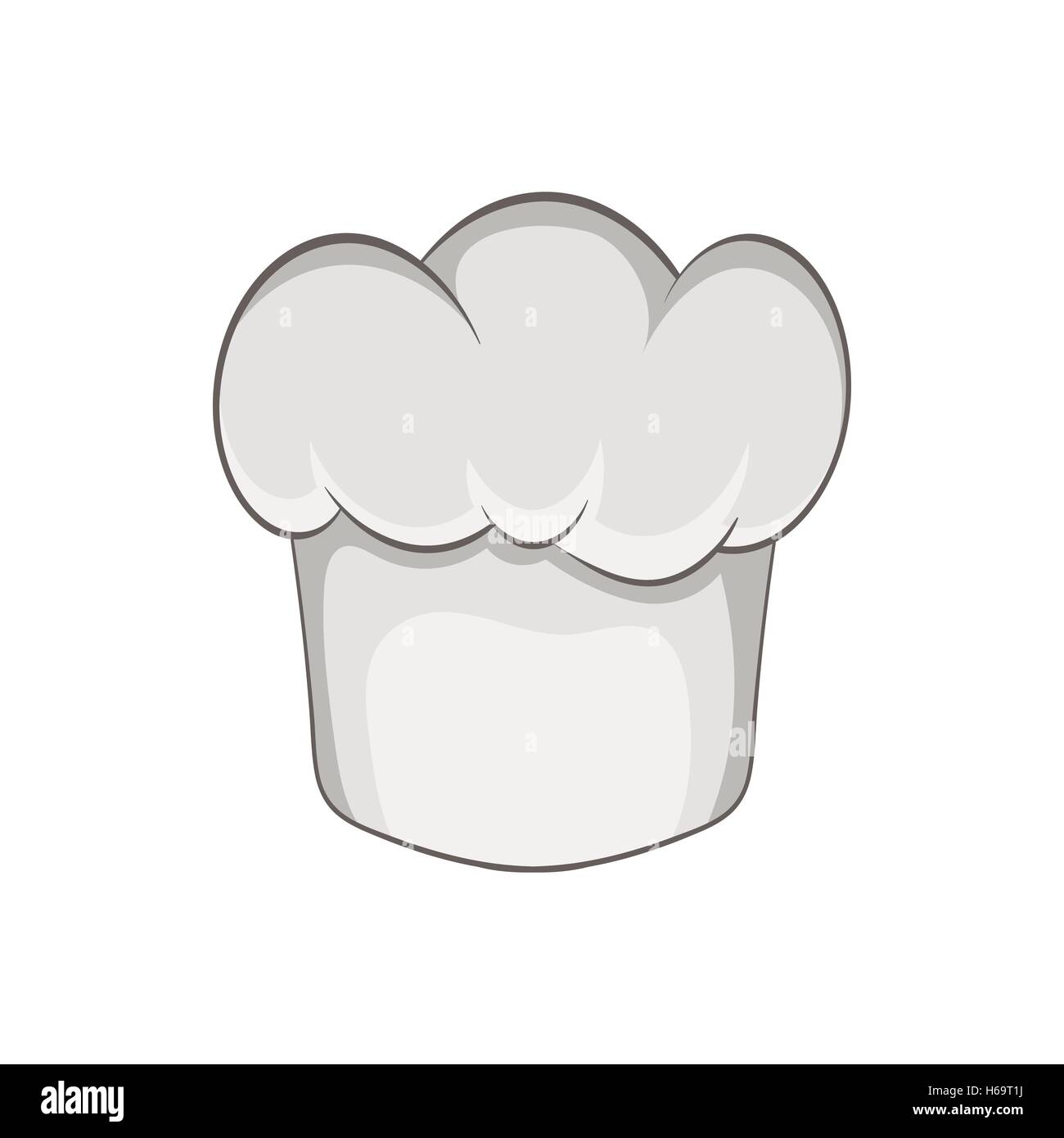 Chef hat icon in cartoon style Stock Vector Image & Art - Alamy