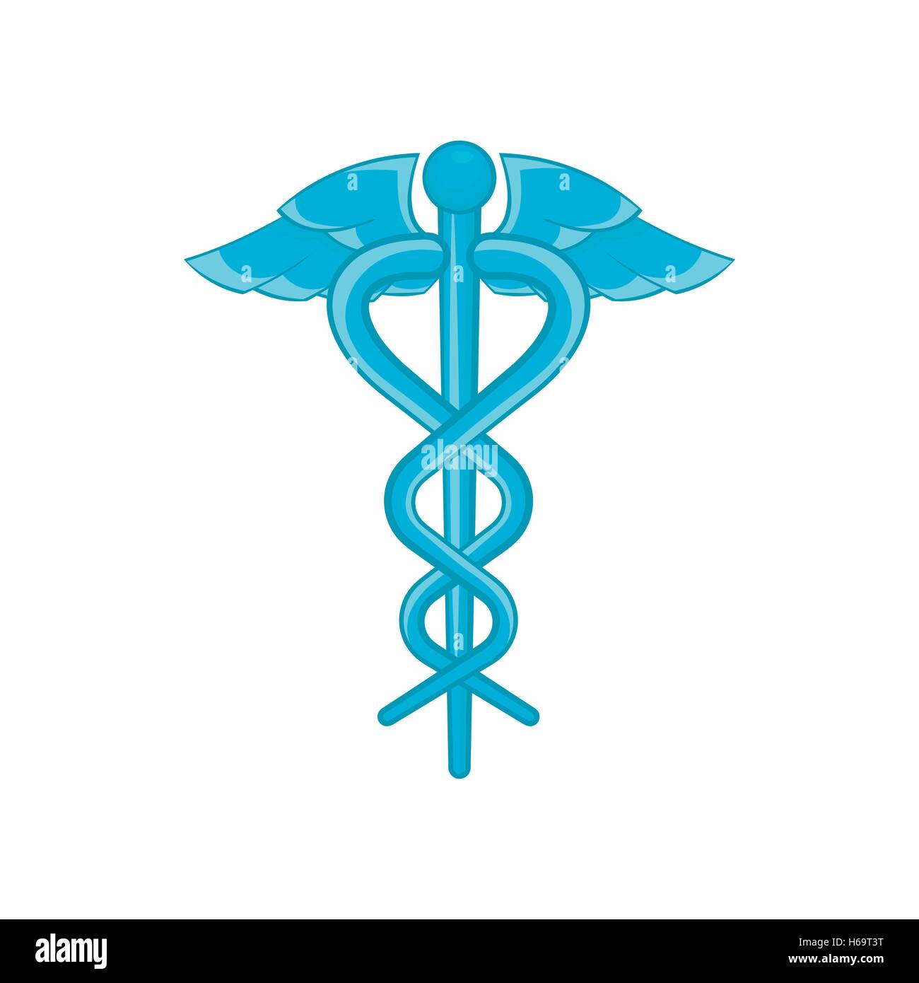 Caduceus medical symbol icon, cartoon style Stock Vector Image & Art ...