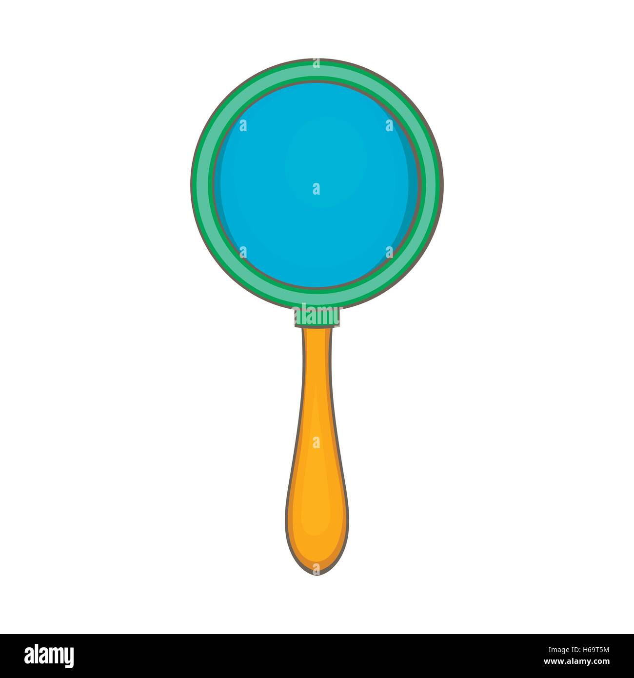 Magnifier icon, cartoon style Stock Vector Image & Art - Alamy