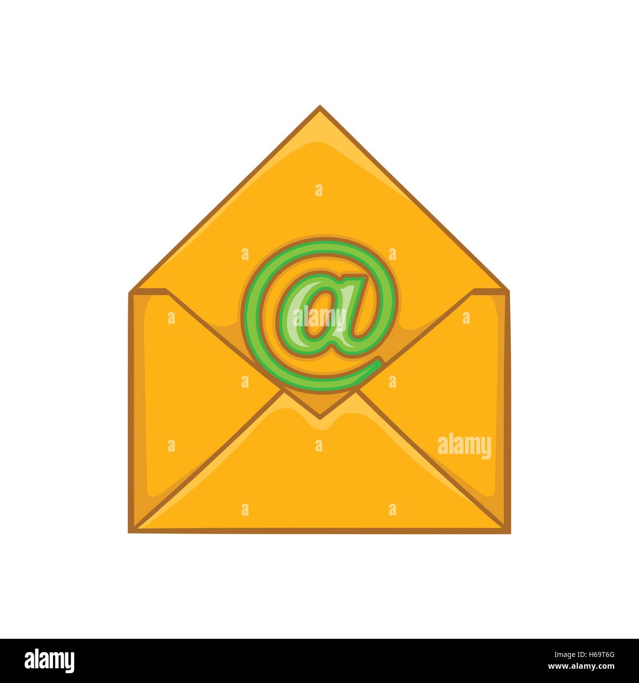 Email icon, cartoon style Stock Vector Image & Art - Alamy