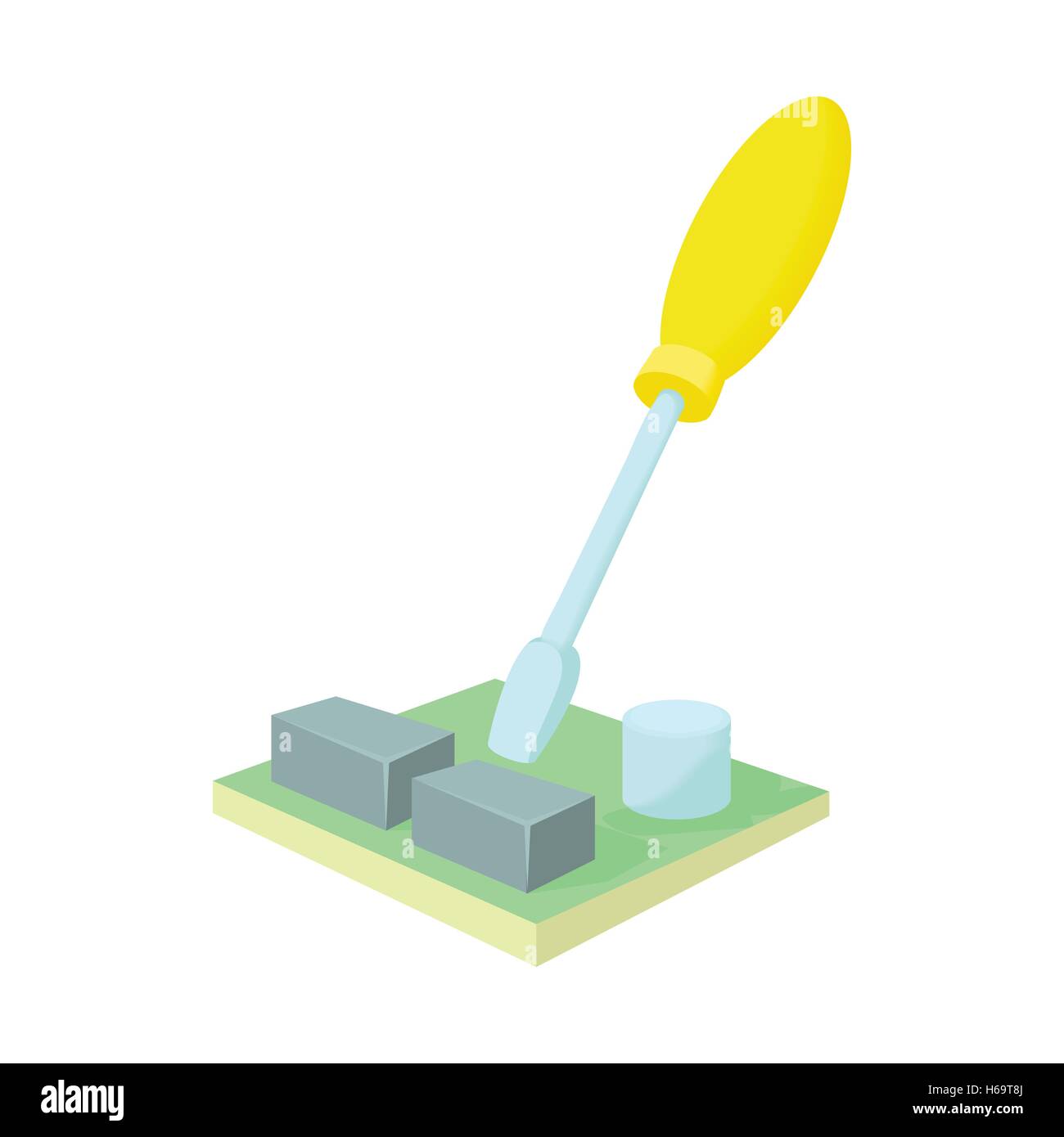Motherboard repair icon, cartoon style Stock Vector Image & Art - Alamy