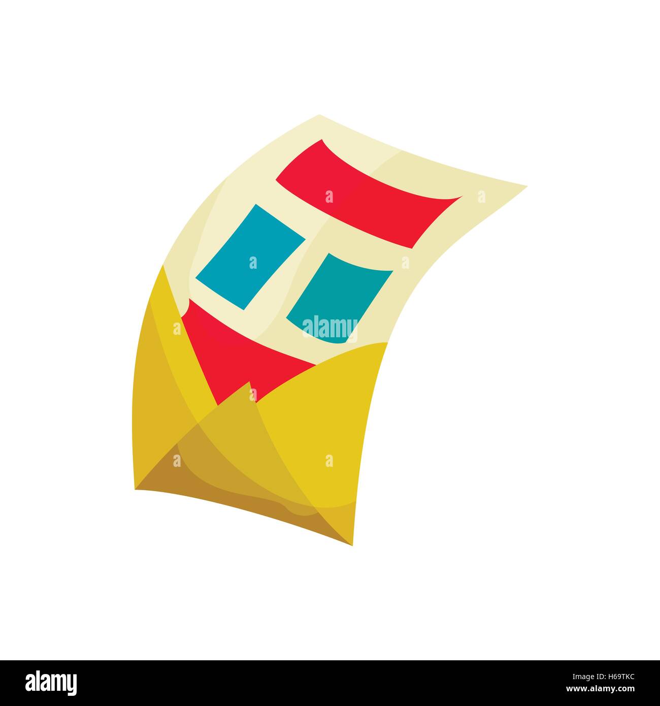 Envelope with letter icon, cartoon style Stock Vector Image & Art - Alamy
