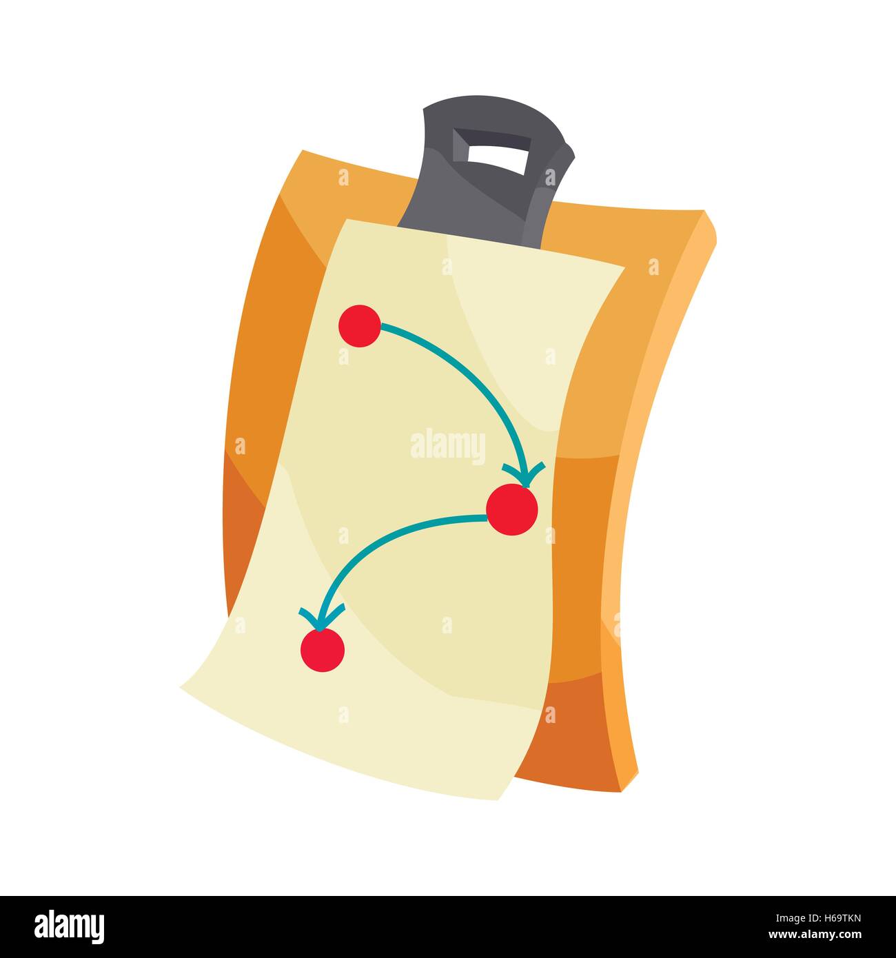 Battle plan icon, cartoon style Stock Vector Image & Art - Alamy