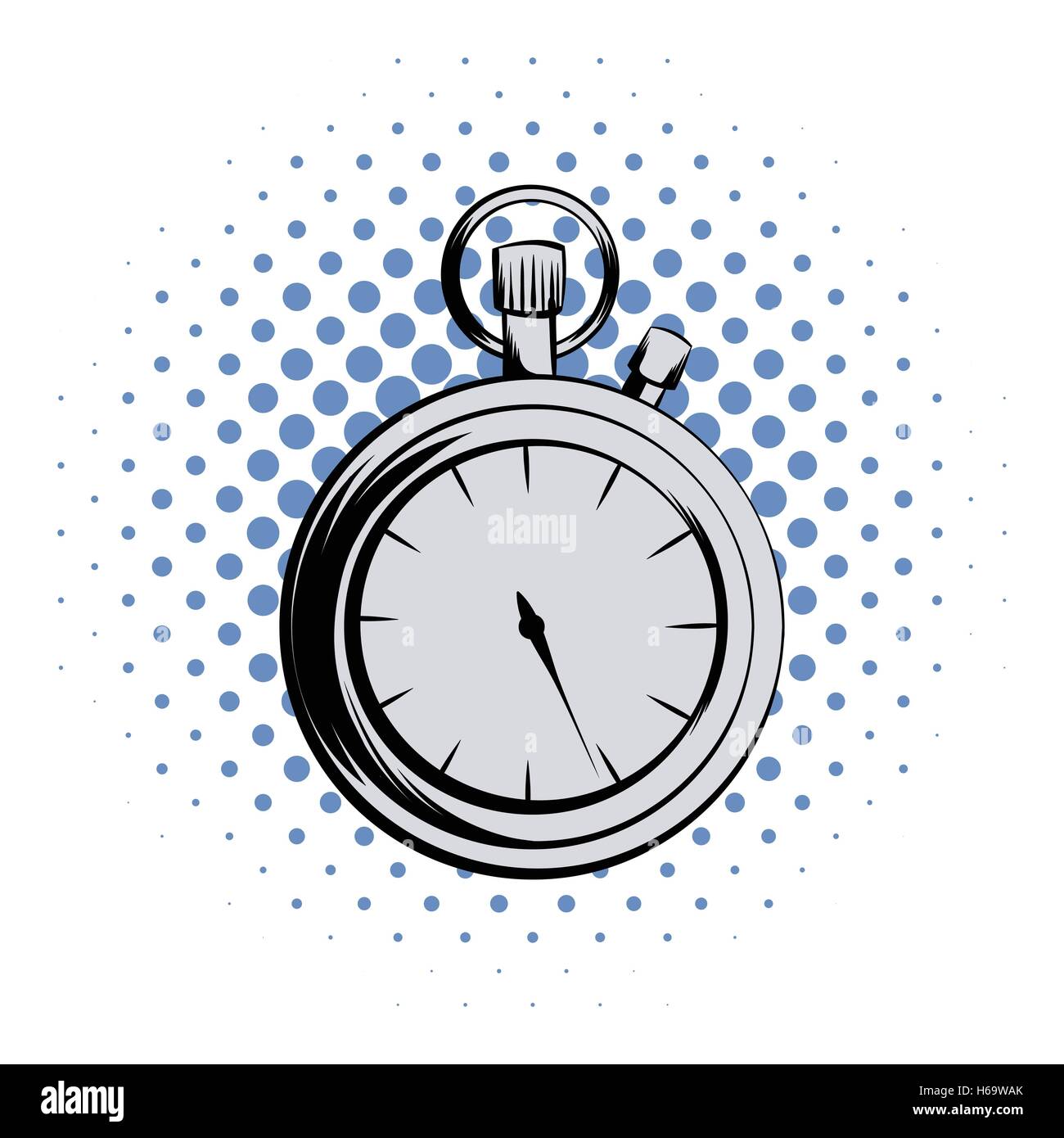 Stopwatch comics icon Stock Vector Image & Art - Alamy
