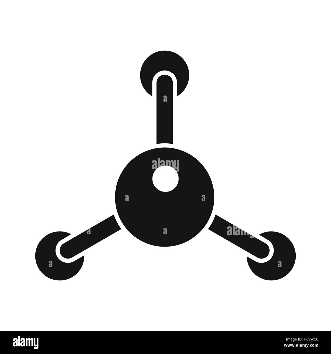 Black line chemical formula icon Stock Vector Images - Alamy