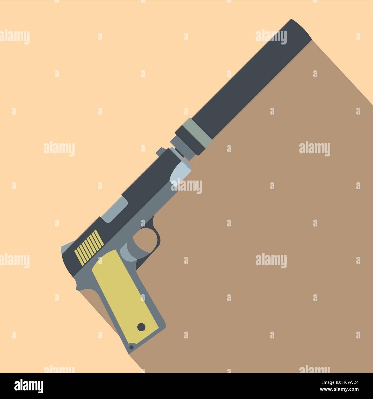 Silencer Gun High Resolution Stock Photography and Images - Alamy