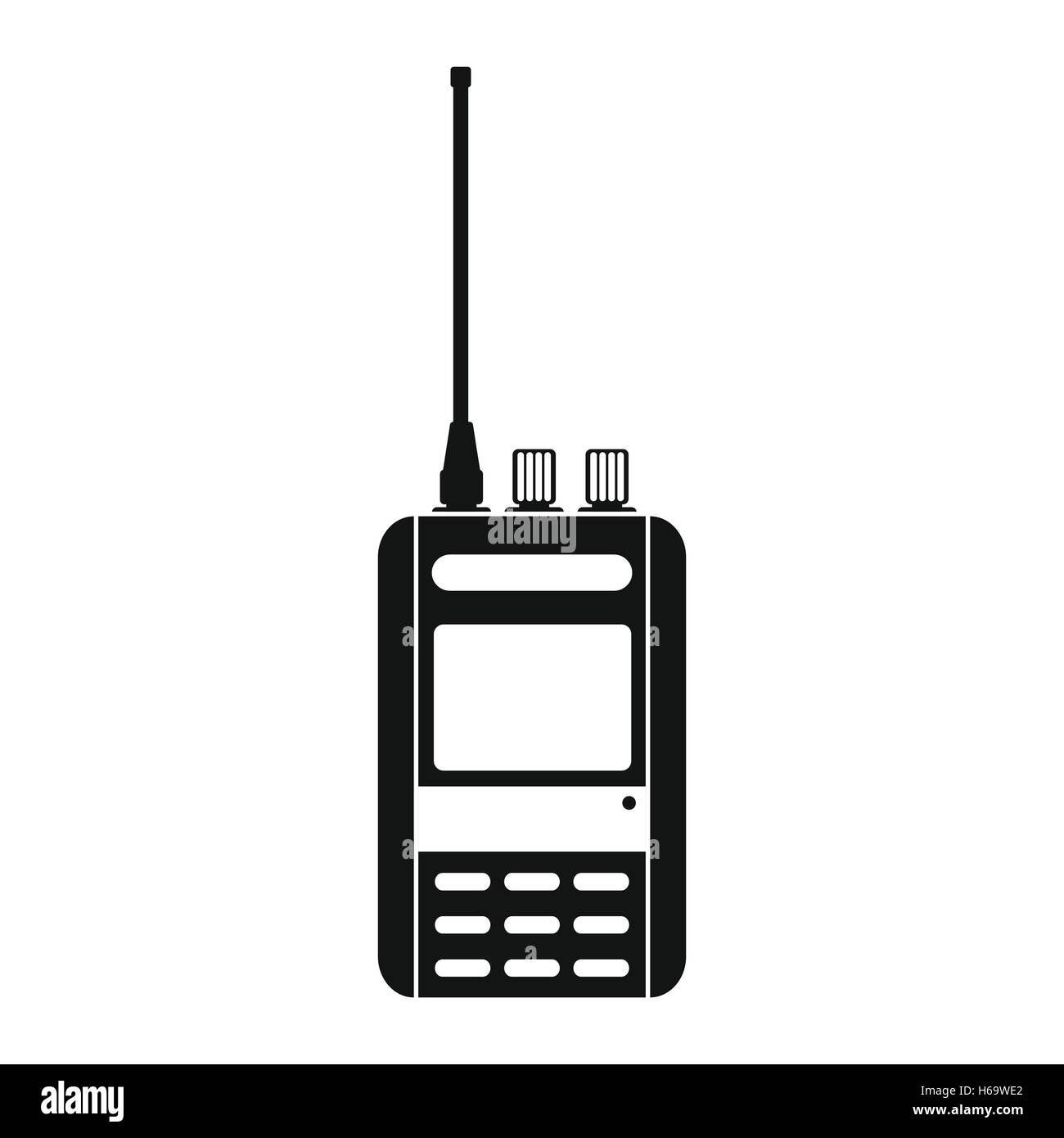 Radio black simple icon Stock Vector Image & Art - Alamy