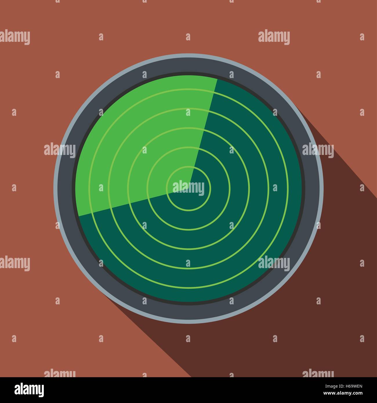 Portable radar military Stock Vector Images - Alamy