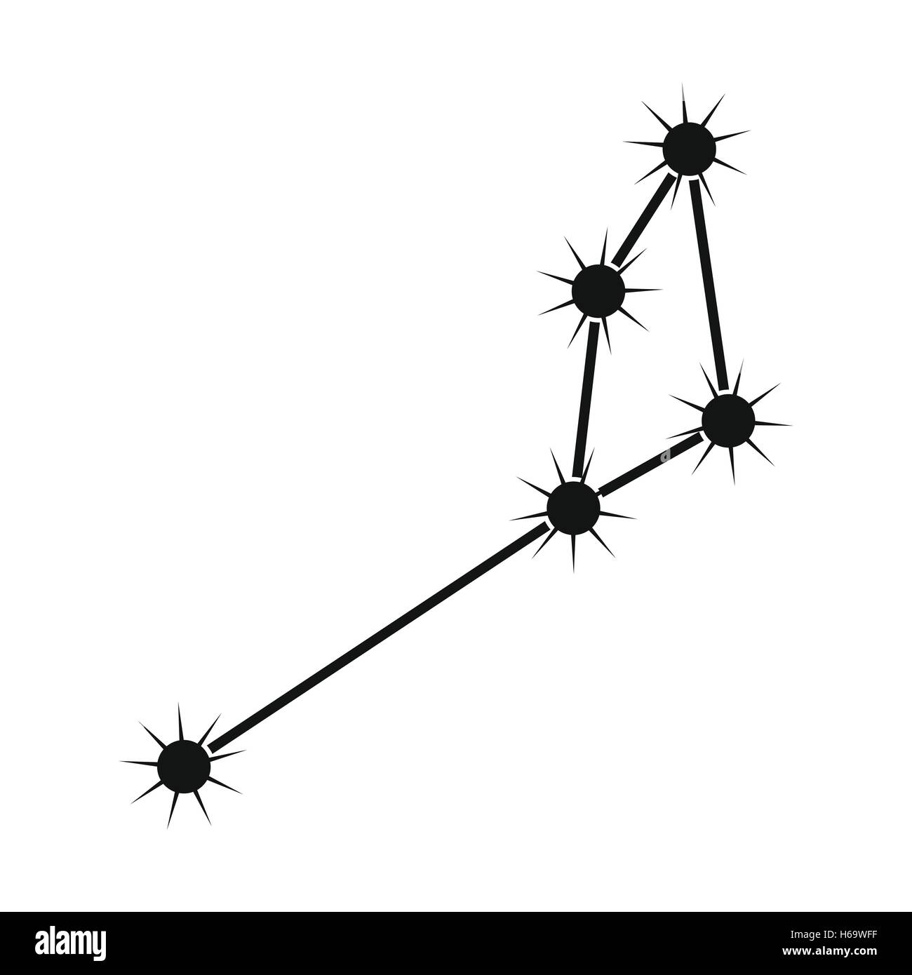 Constellation Map Star High Resolution Stock Photography and Images - Alamy