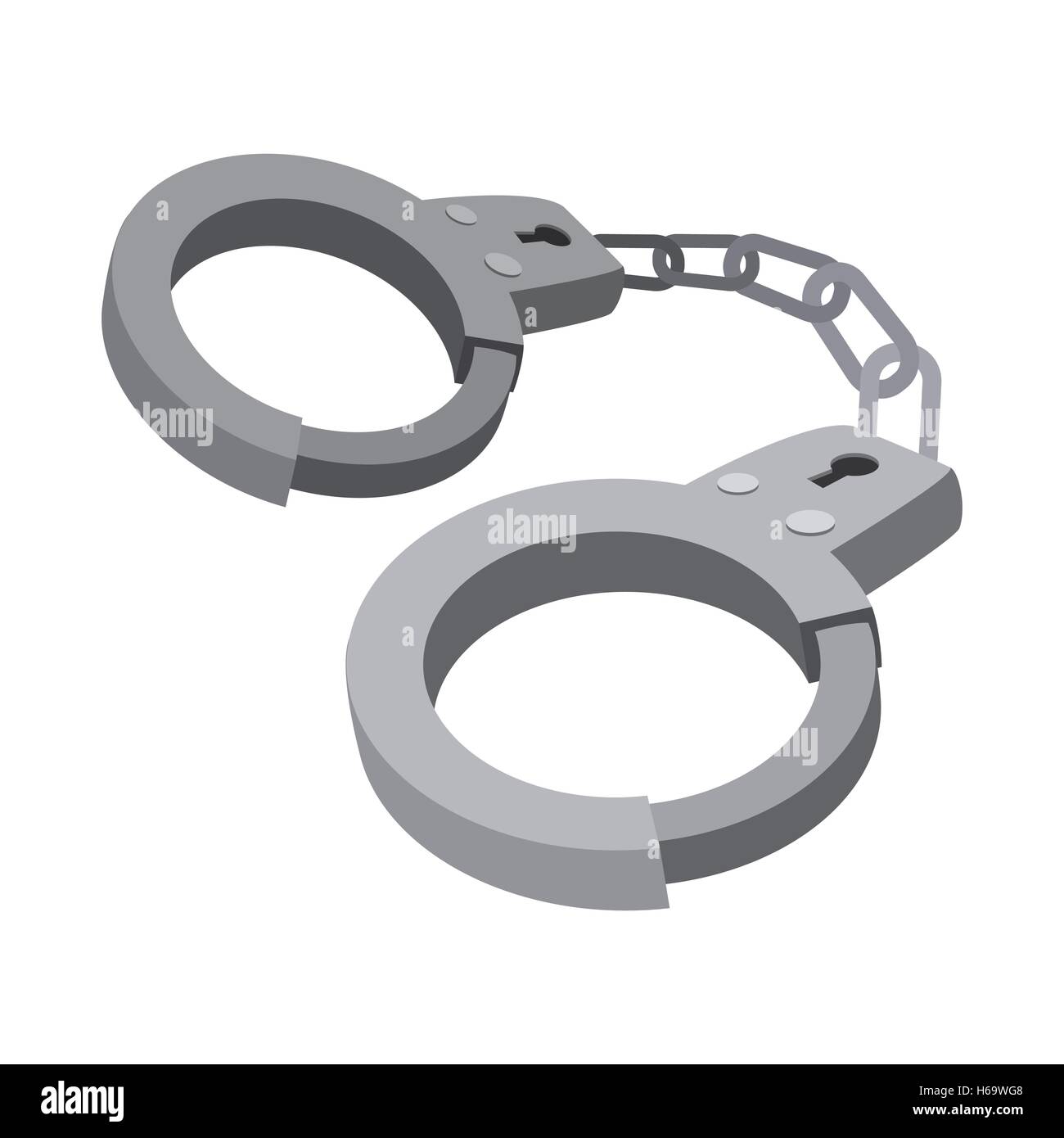 Handcuffs cartoon icon Stock Vector Image & Art - Alamy