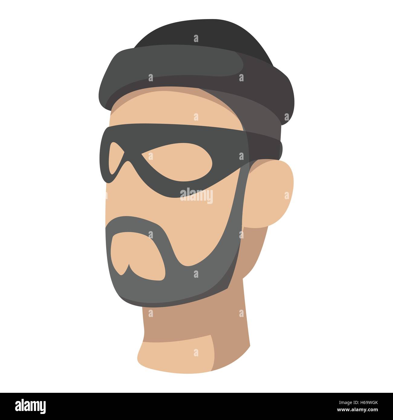 Bad guy mask Stock Vector Images - Alamy
