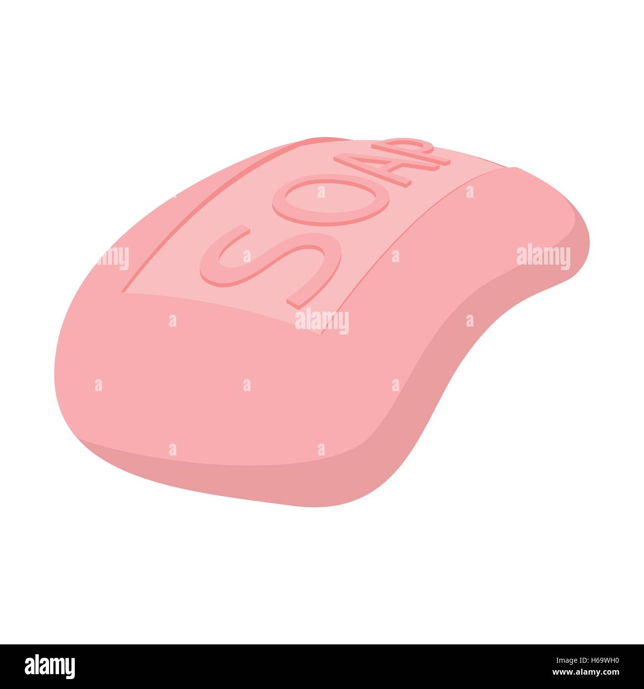 Pink soap cartoon icon Stock Vector Image & Art - Alamy
