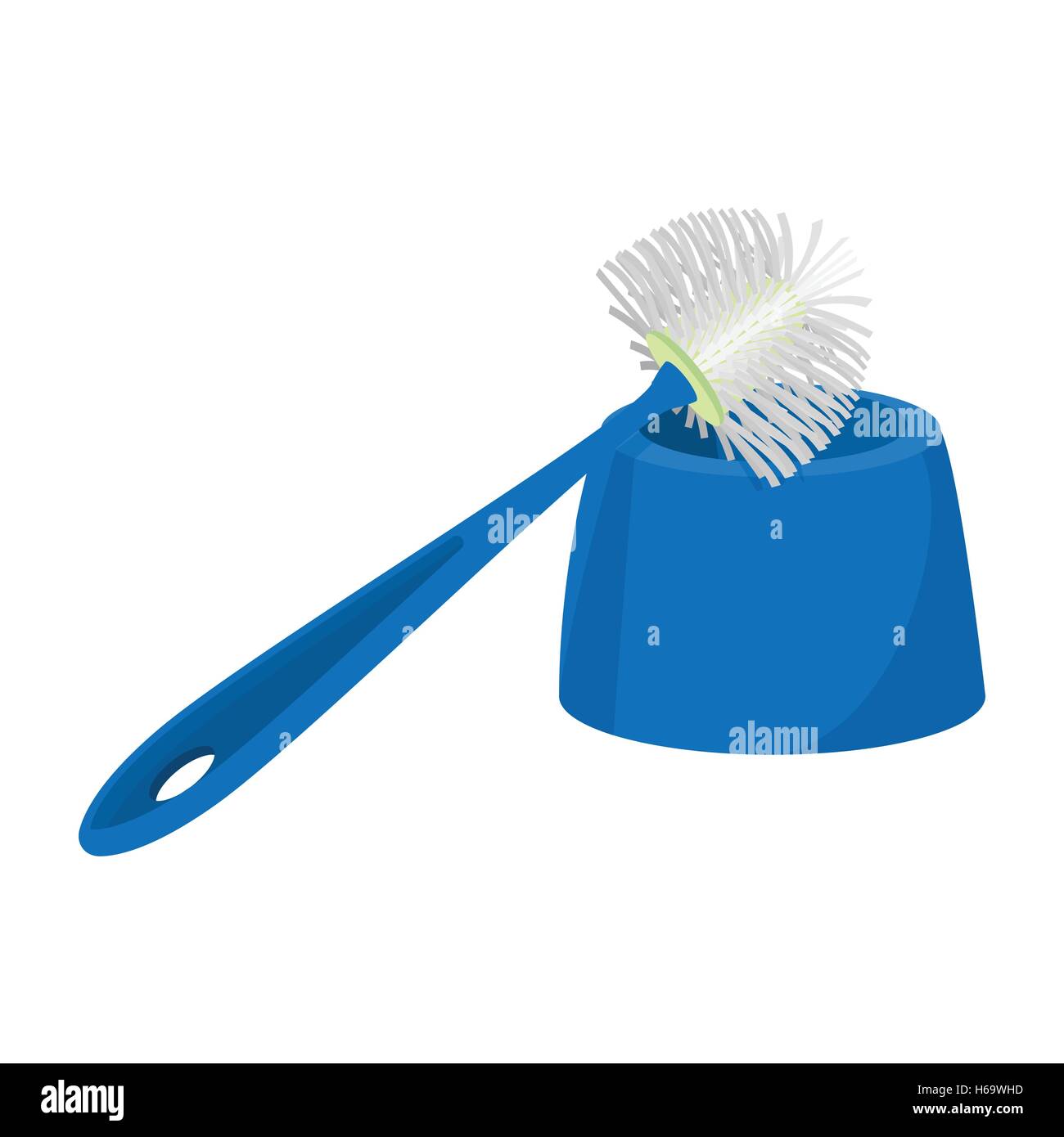 Hygiene toilet brush cartoon hi-res stock photography and images - Alamy