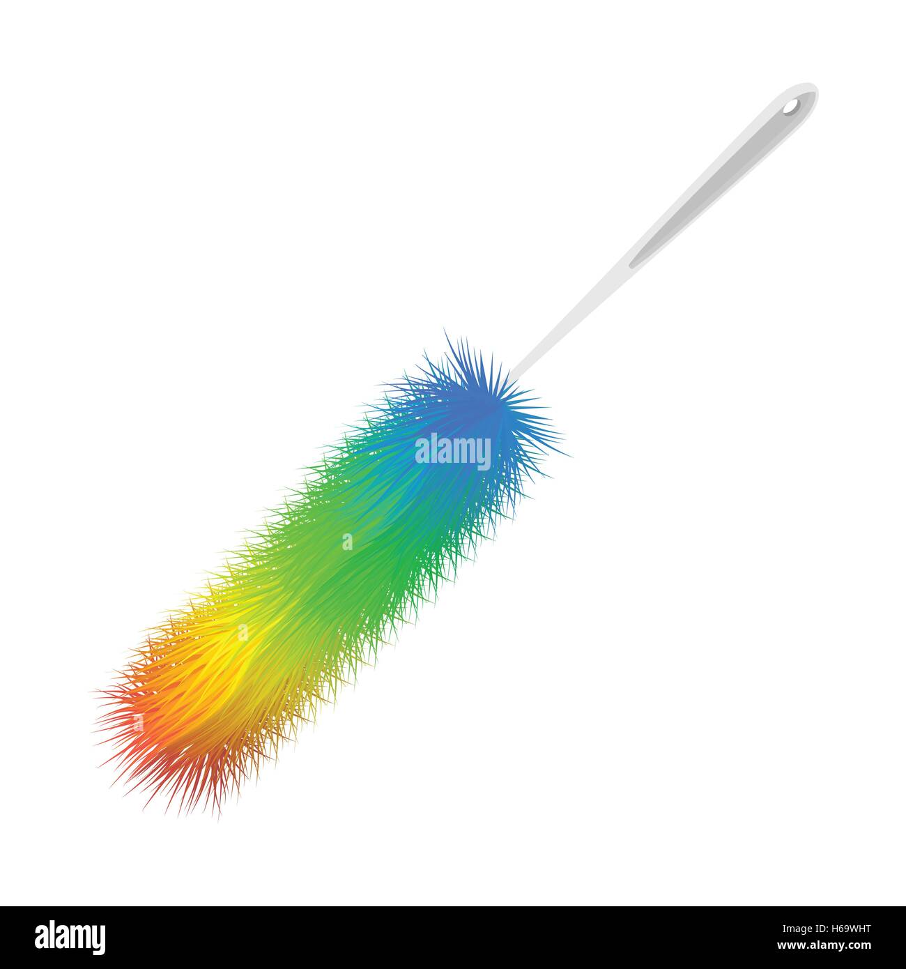 Purple feather duster Stock Vector Images - Alamy