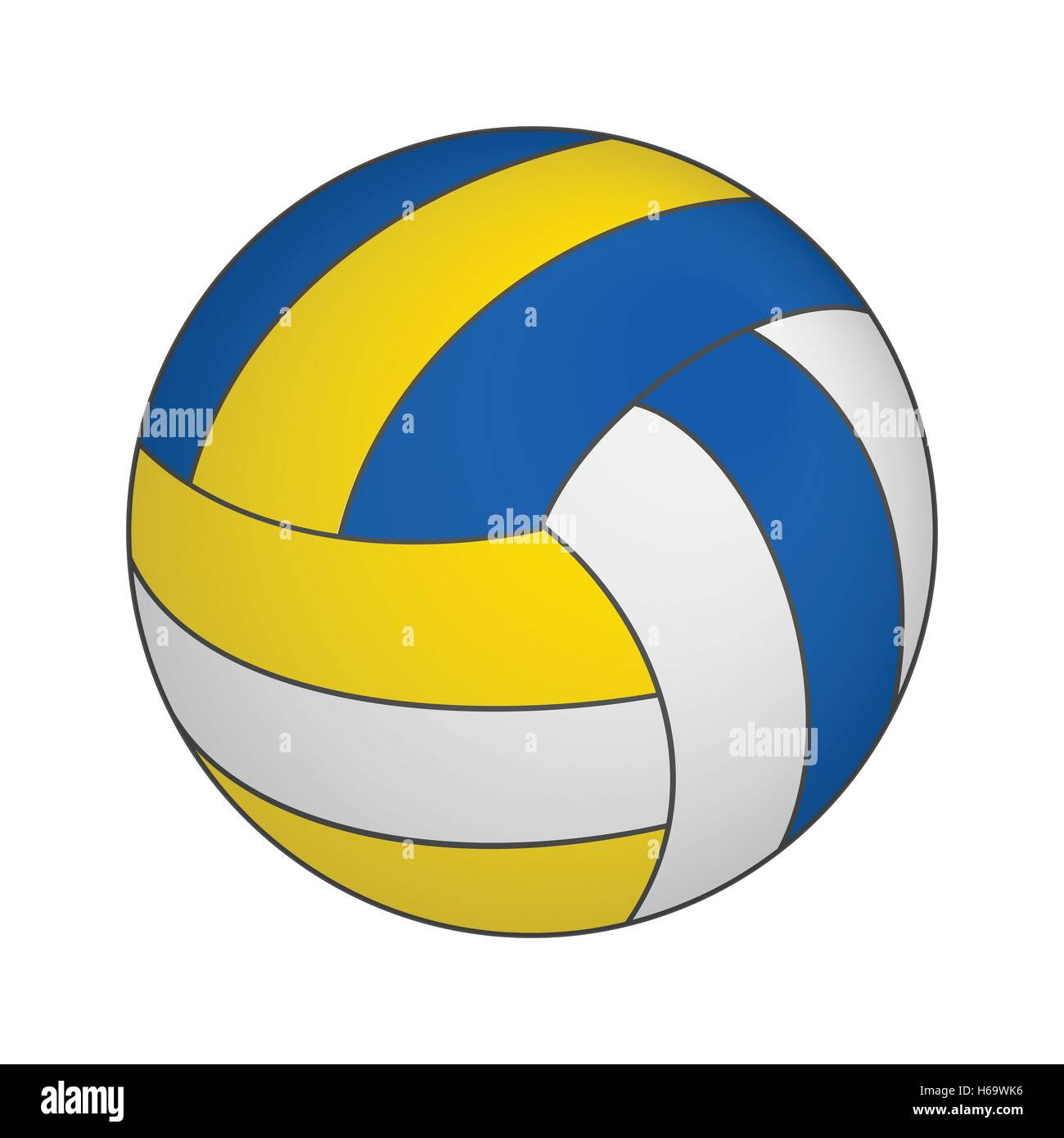Volleyball 3d isometric icon Stock Vector Image & Art - Alamy