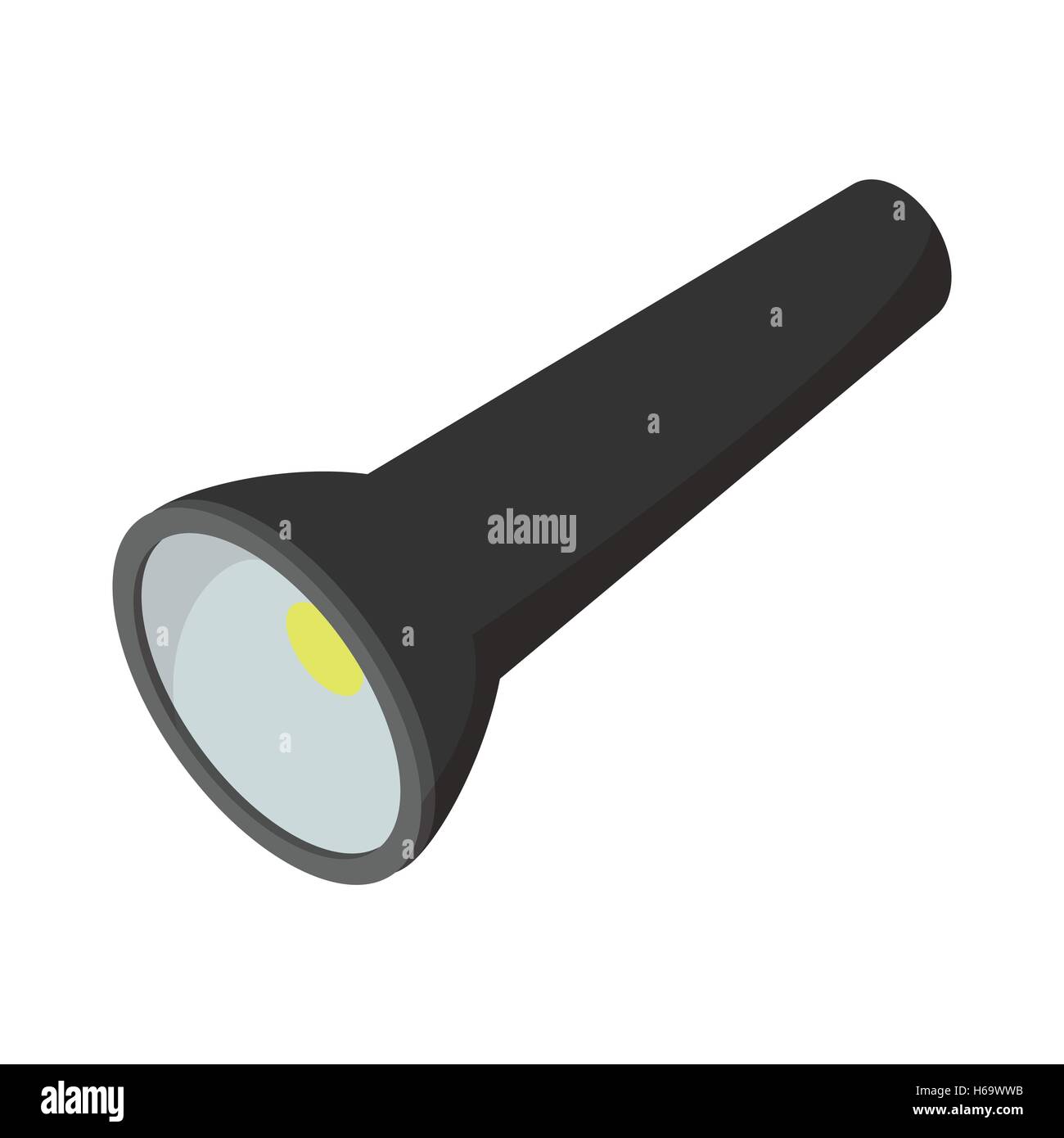 Flashlight cartoon icon Stock Vector Image & Art - Alamy