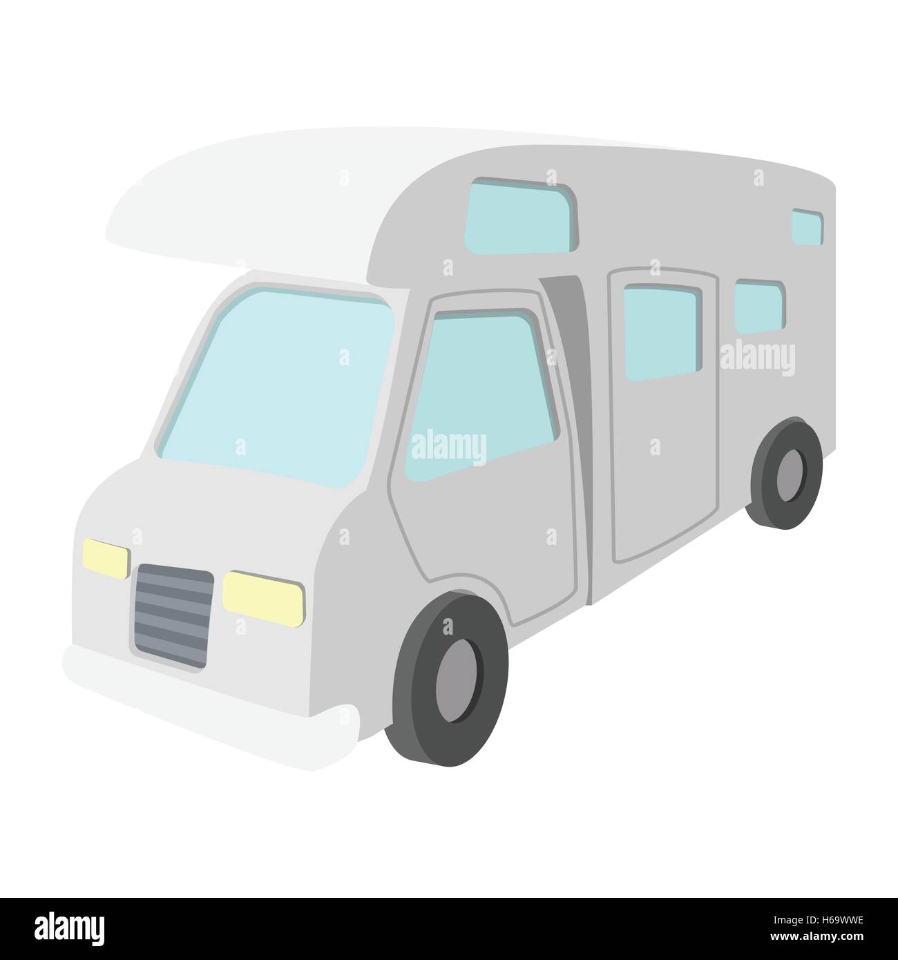 Mobile home truck cartoon icon Stock Vector Image & Art - Alamy