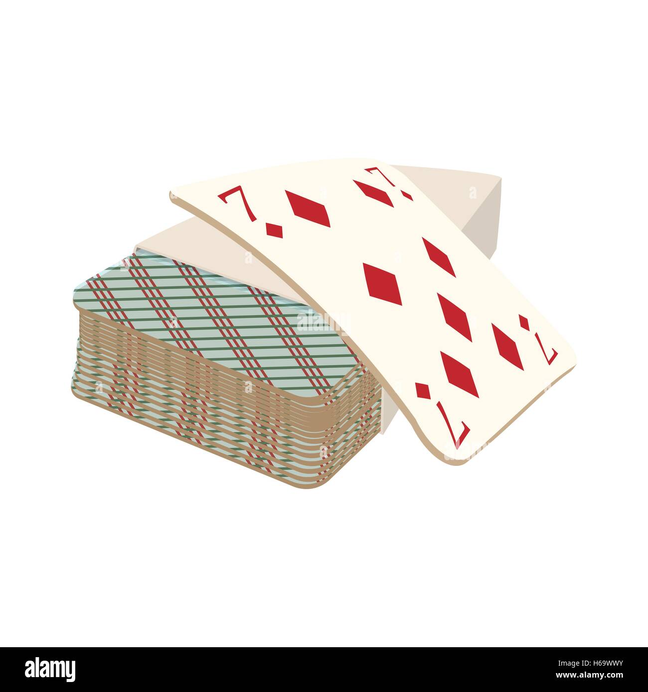 Playing card joker back Cut Out Stock Images & Pictures - Alamy
