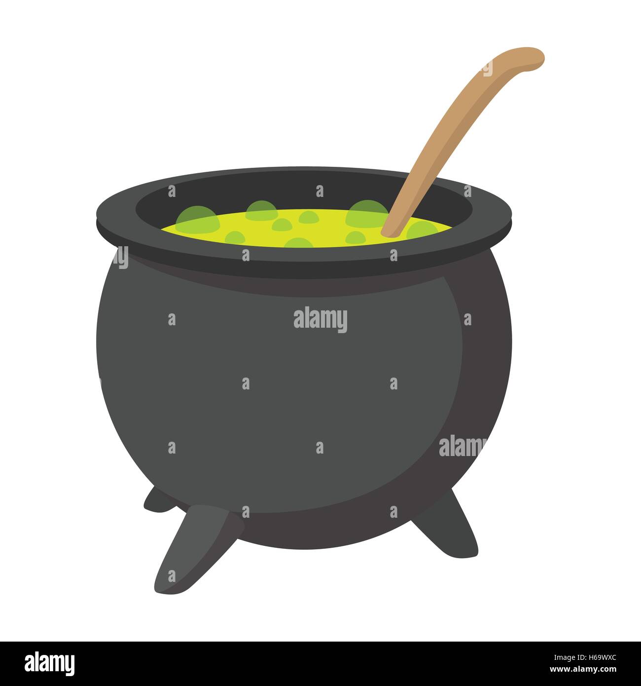 Witching vat cartoon icon Stock Vector Image & Art - Alamy