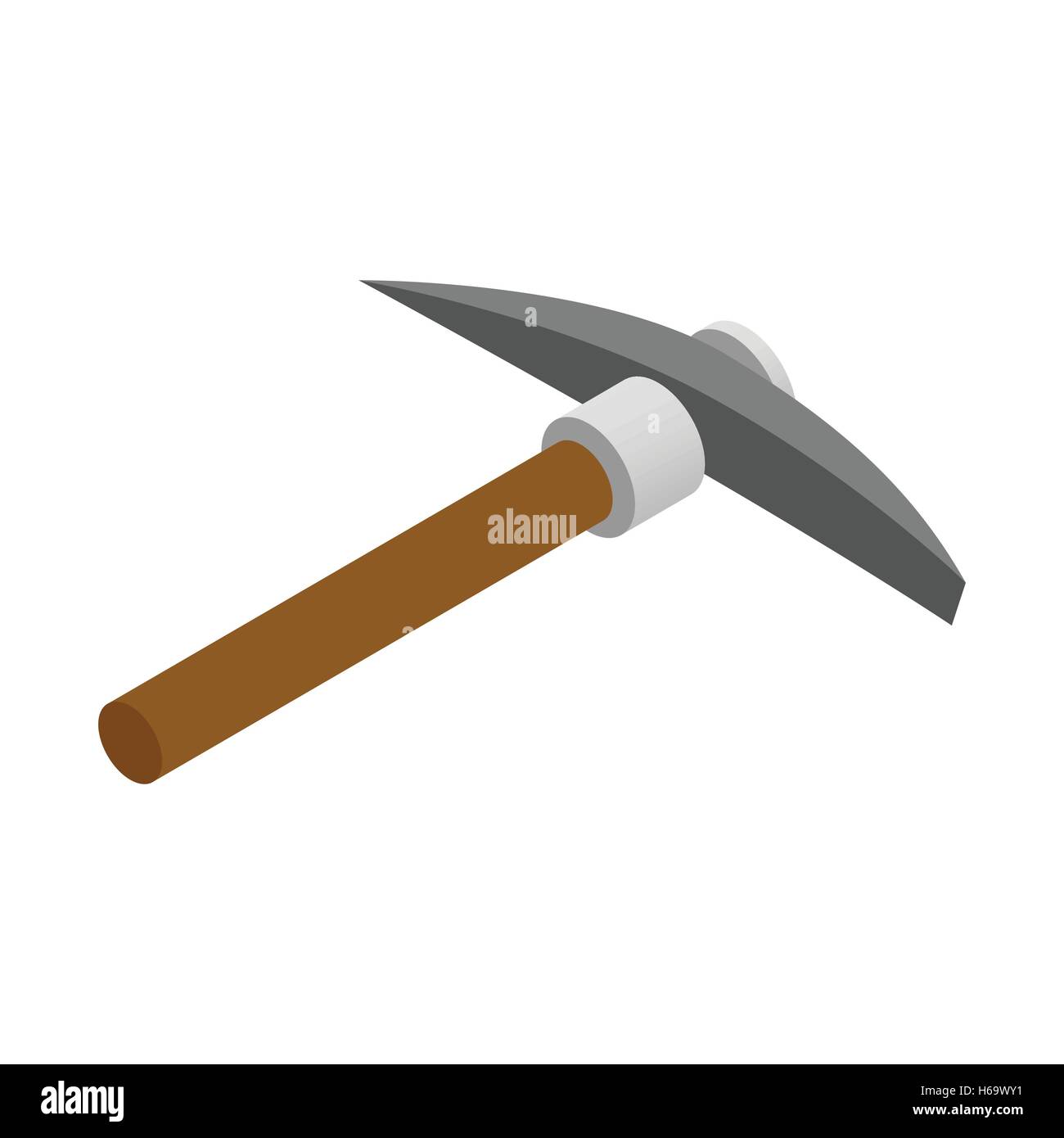 Pickaxe isometric 3d icon Stock Vector Image & Art - Alamy