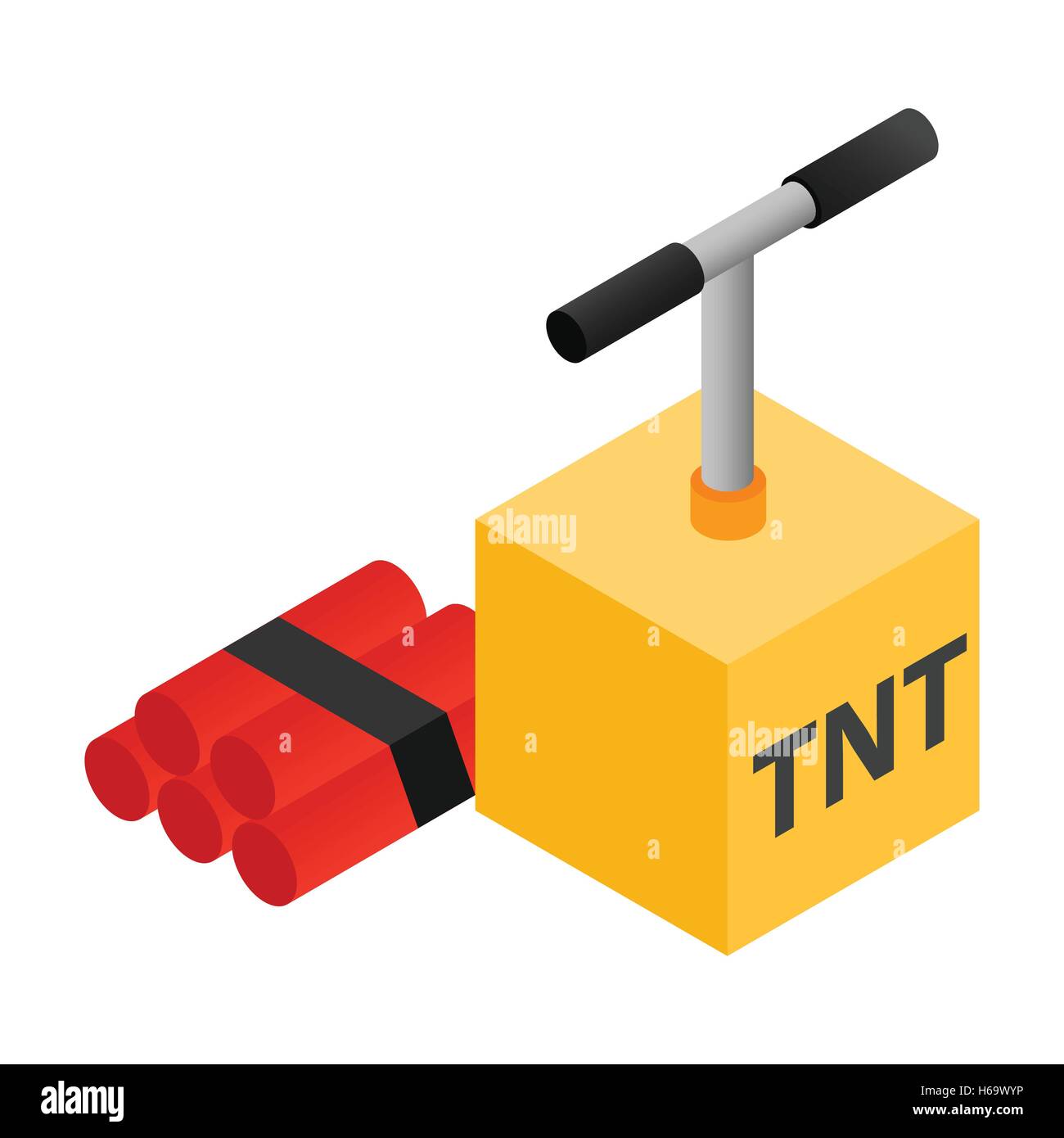 Dynamite stick boom sign Stock Vector Images - Alamy