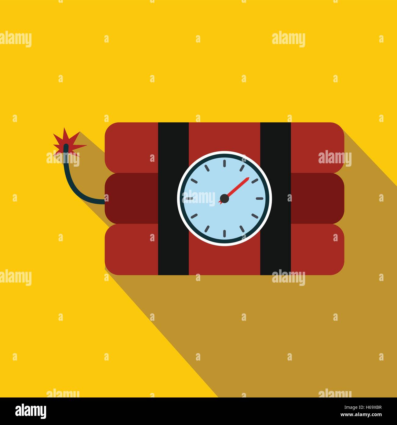 Digital clock bomb Stock Vector Images - Alamy