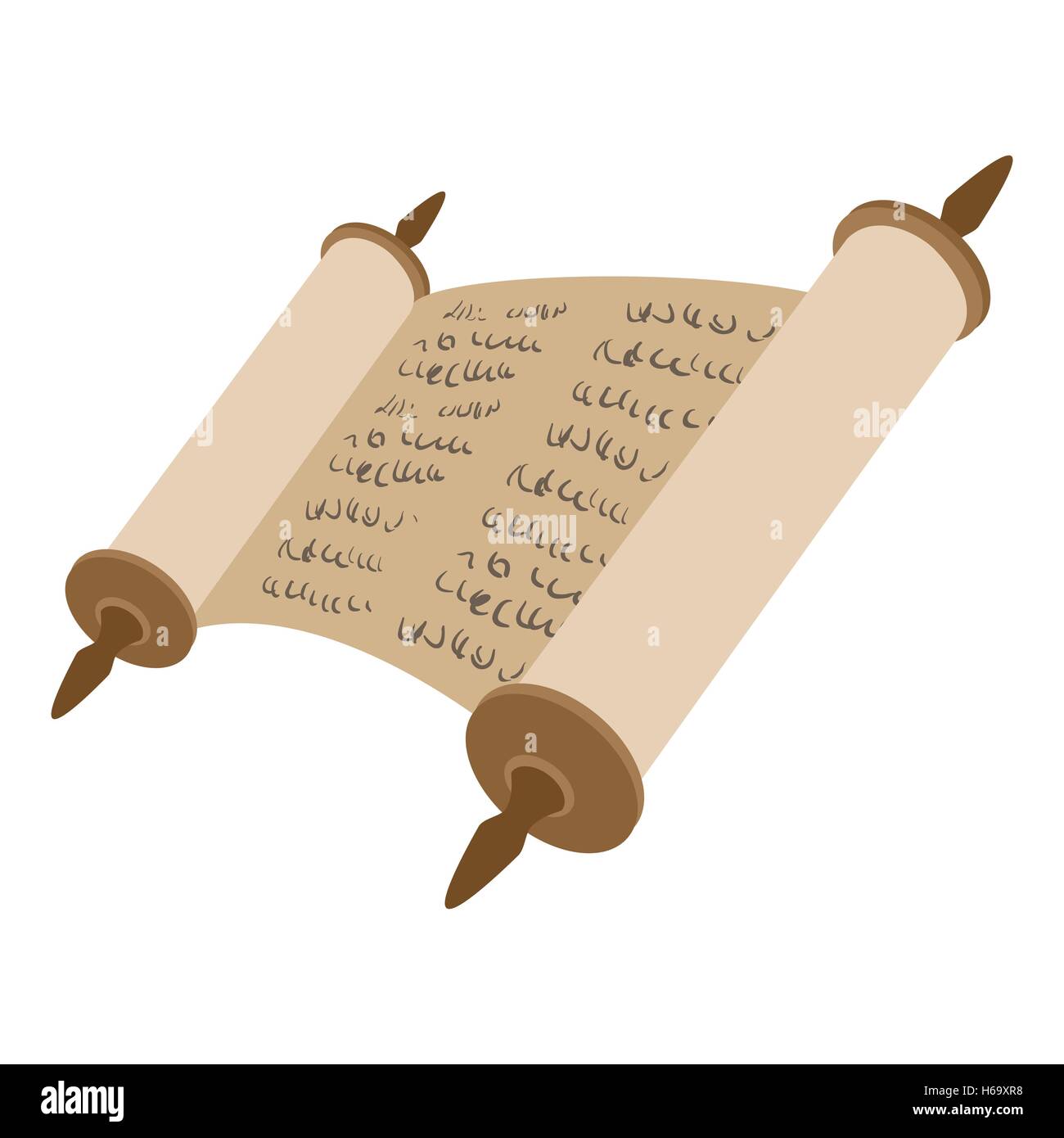 Torah scroll cartoon icon Stock Vector Image & Art - Alamy