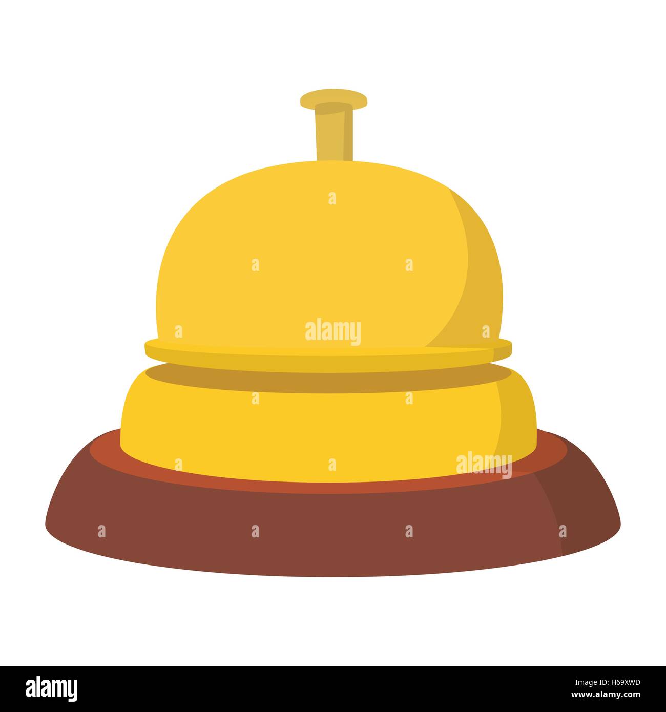 Reception bell cartoon icon Stock Vector Image & Art - Alamy