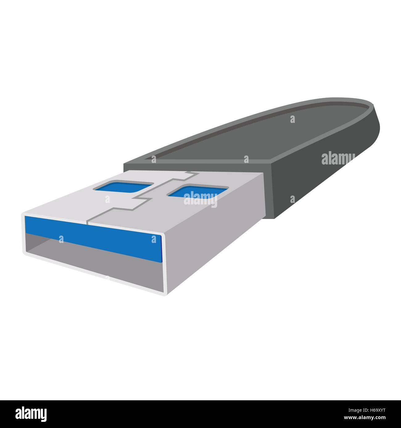 Usb flash drive icon cartoon hi-res stock photography and images - Alamy