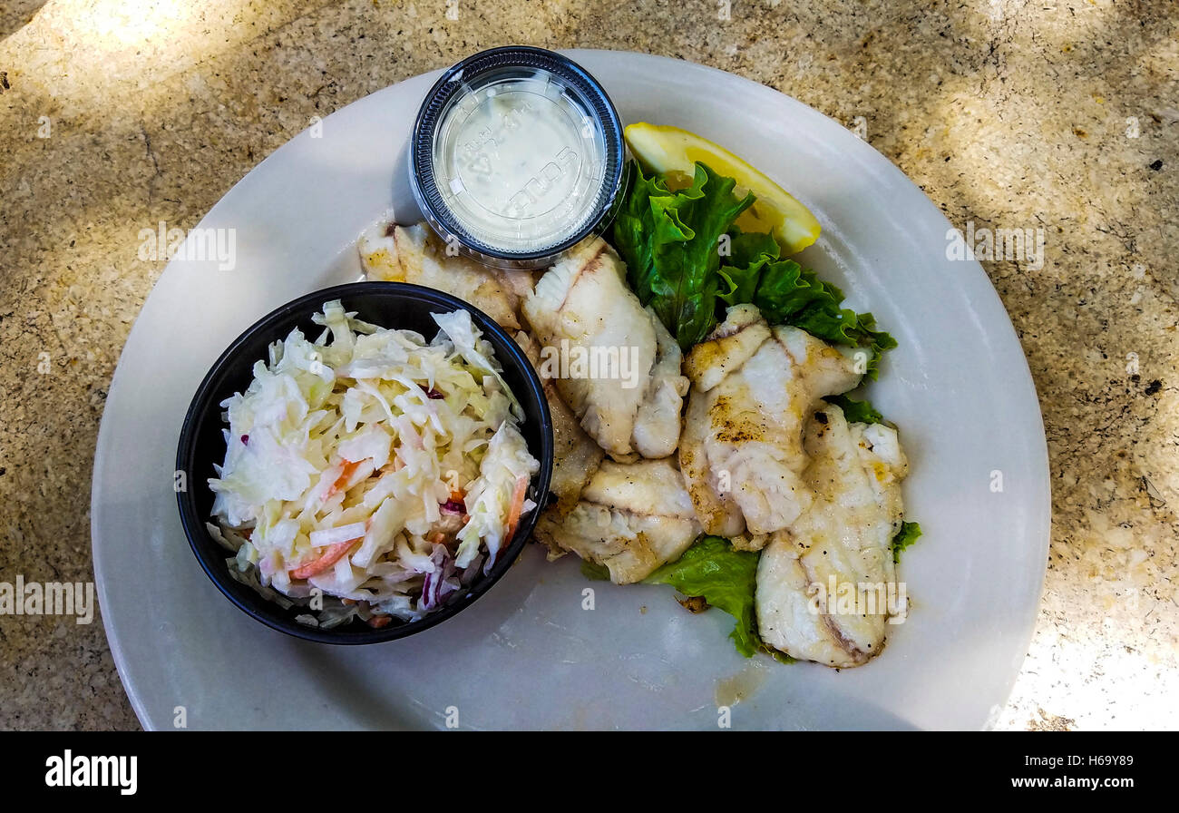 Mutton snapper, cooked for lunch. Part of "Cook Your Catch" at the ...