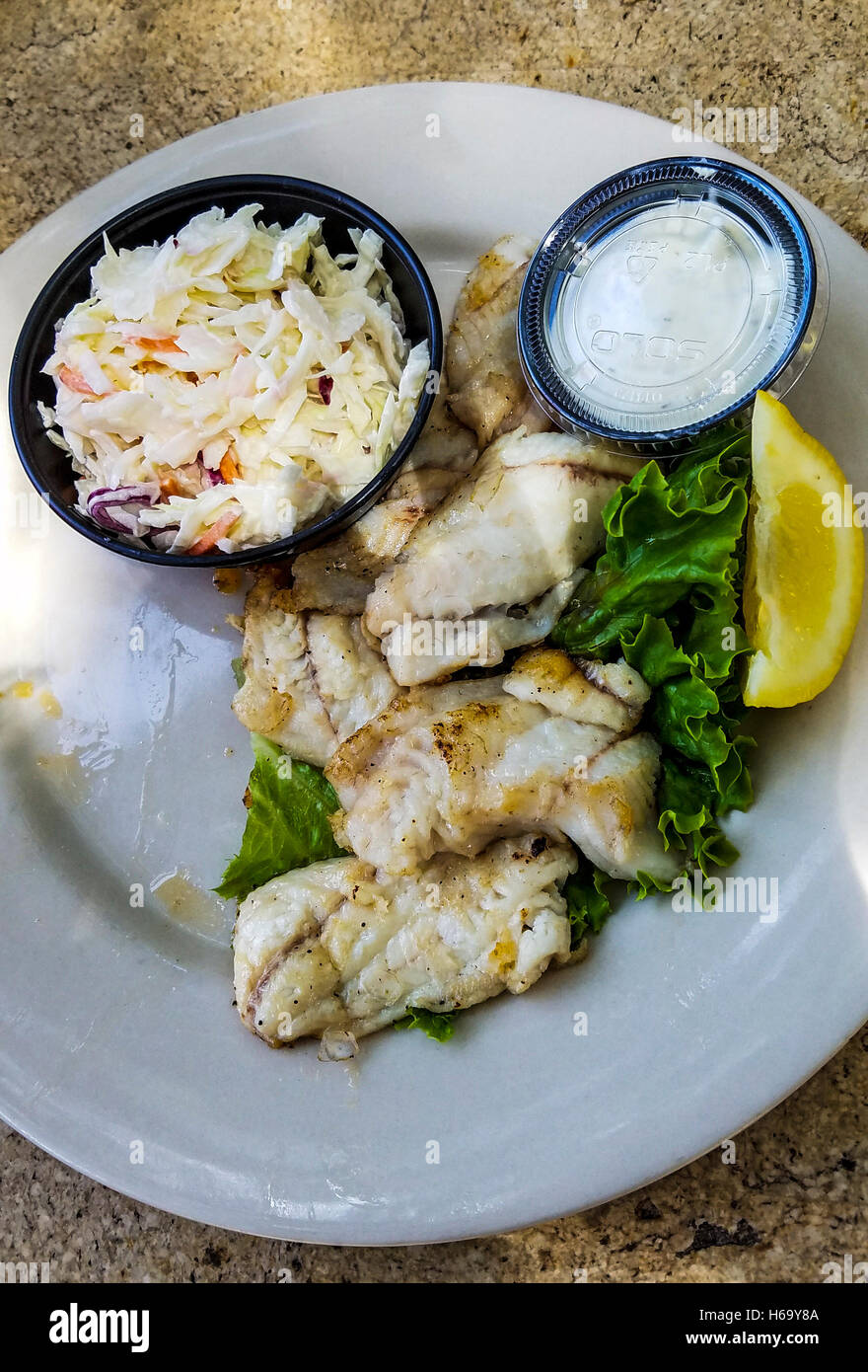 Mutton snapper, cooked for lunch. Part of "Cook Your Catch" at the ...