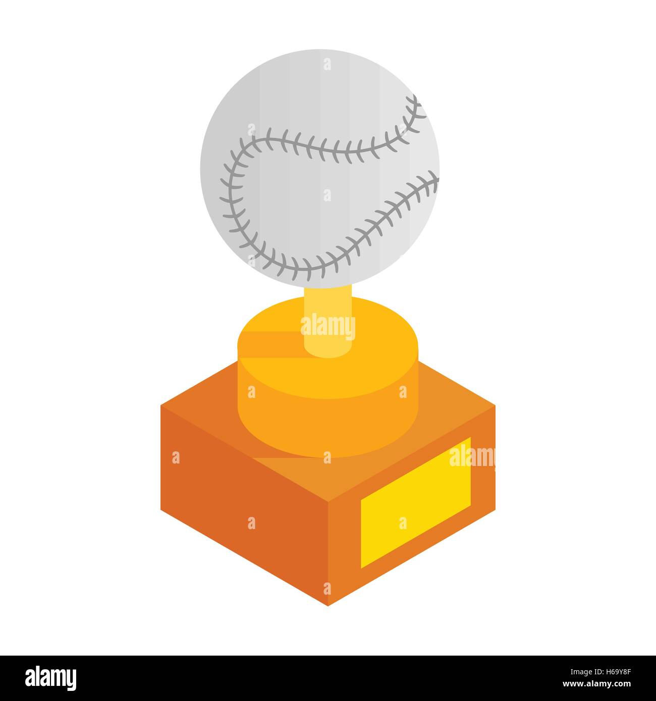 Baseball isometric sport game Cut Out Stock Images & Pictures - Alamy