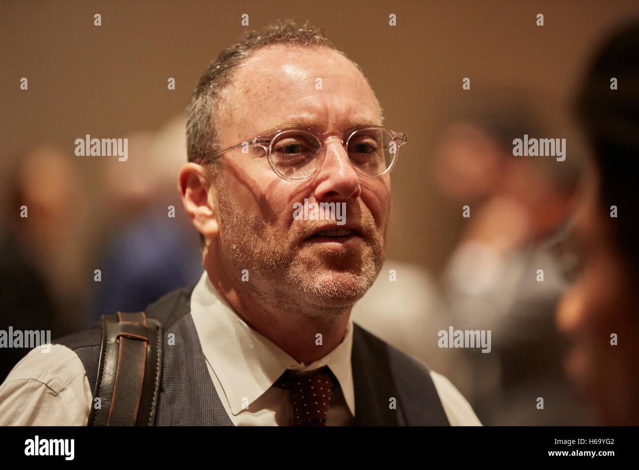 New York, United States. 25th Oct, 2016. Harvey Moscot, 4th generation ...