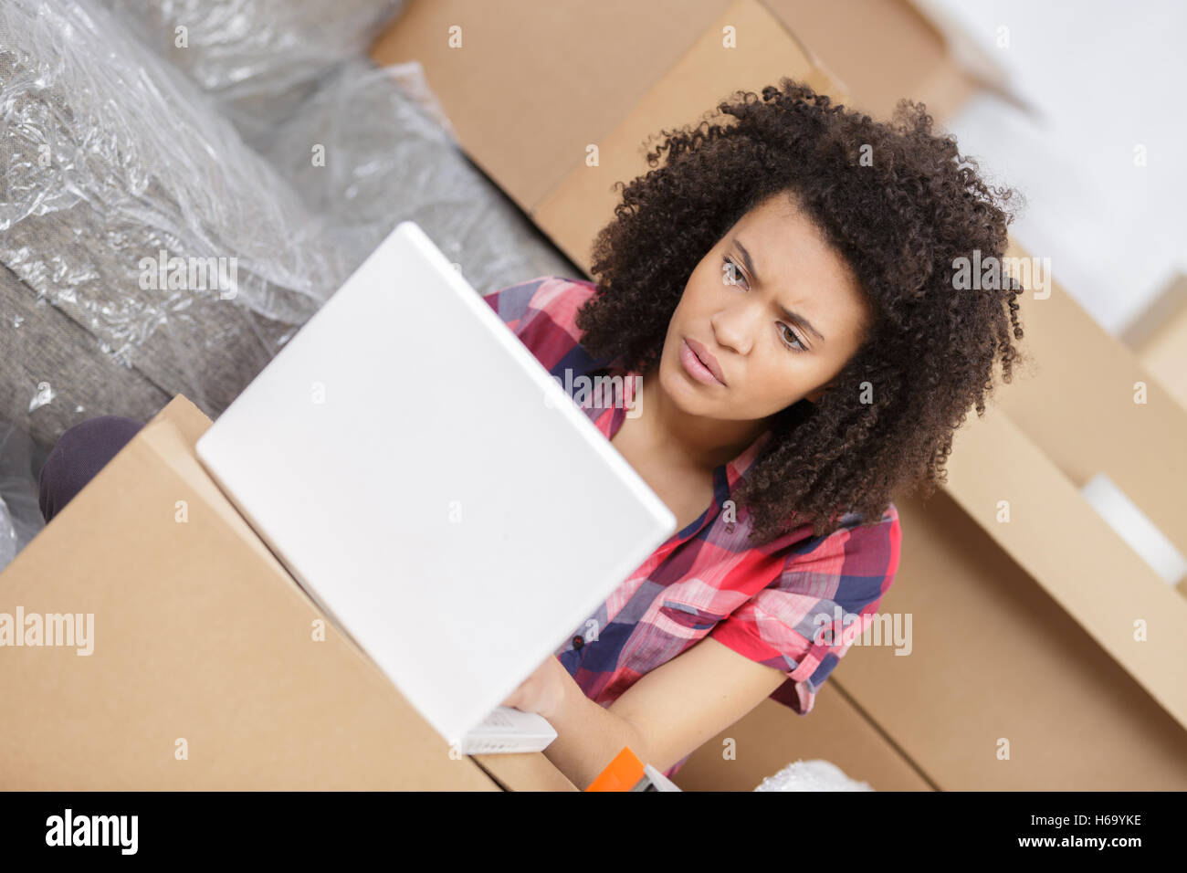clarifying where to send the items Stock Photo - Alamy