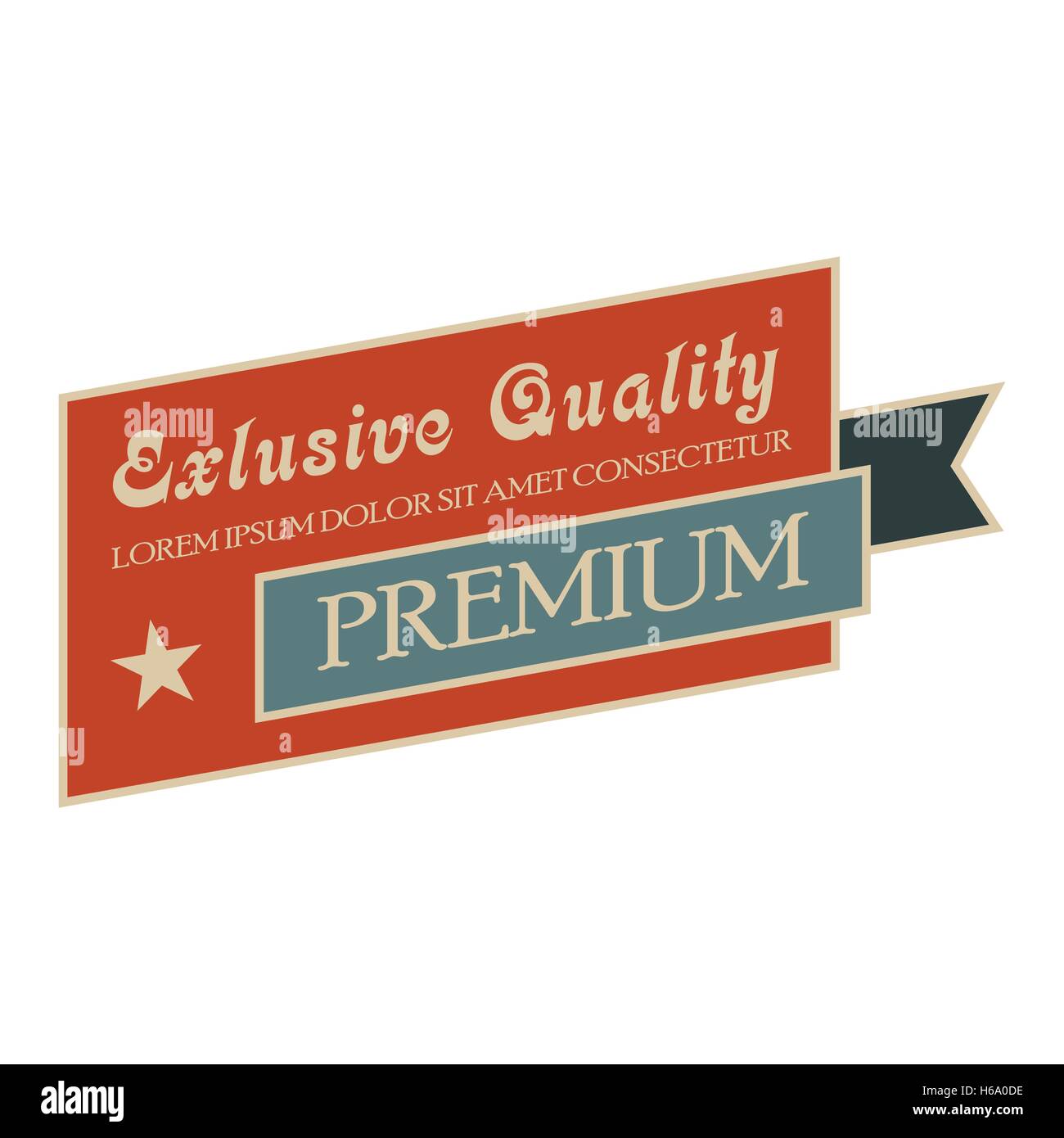 Exclusive quality vintage banner Stock Vector Image & Art - Alamy