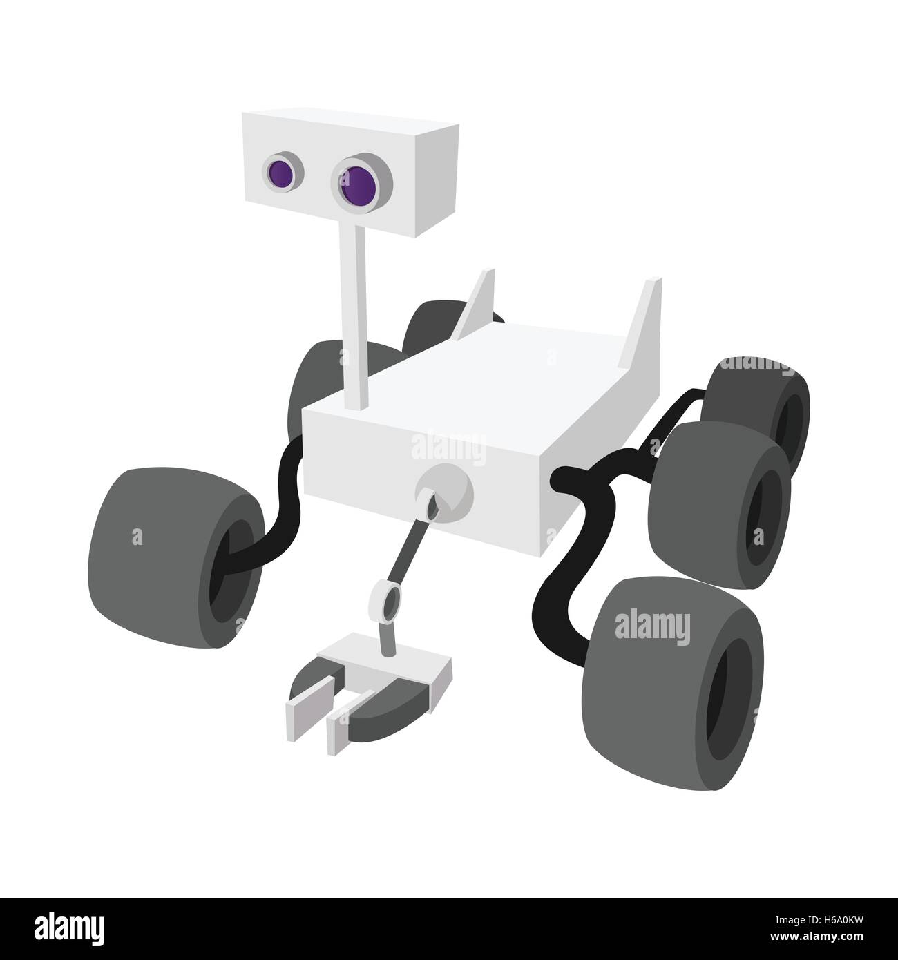 Mars exploration rover cartoon icon Stock Vector Image & Art - Alamy