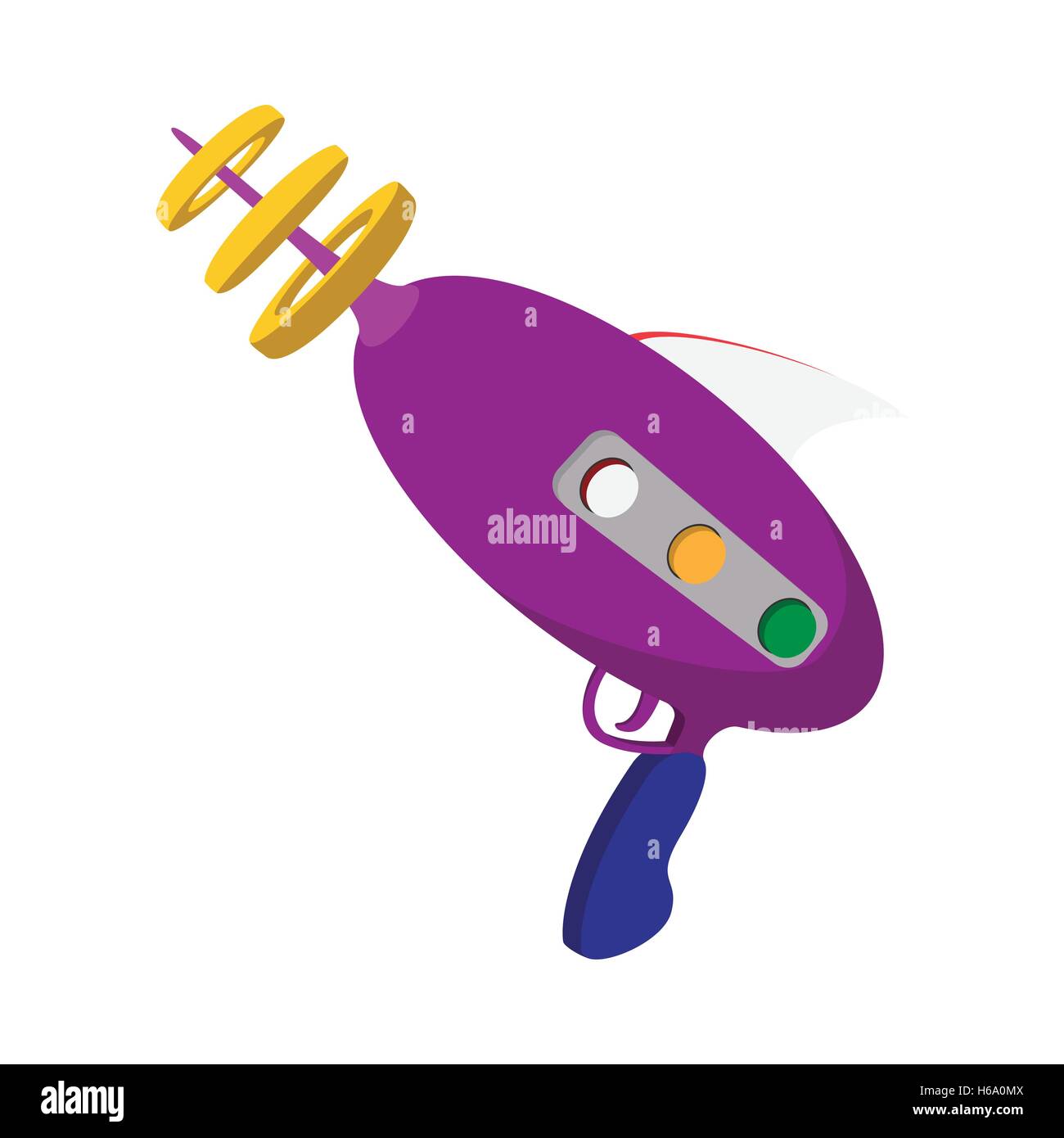 Alien weapon cartoon icon Stock Vector Image & Art - Alamy