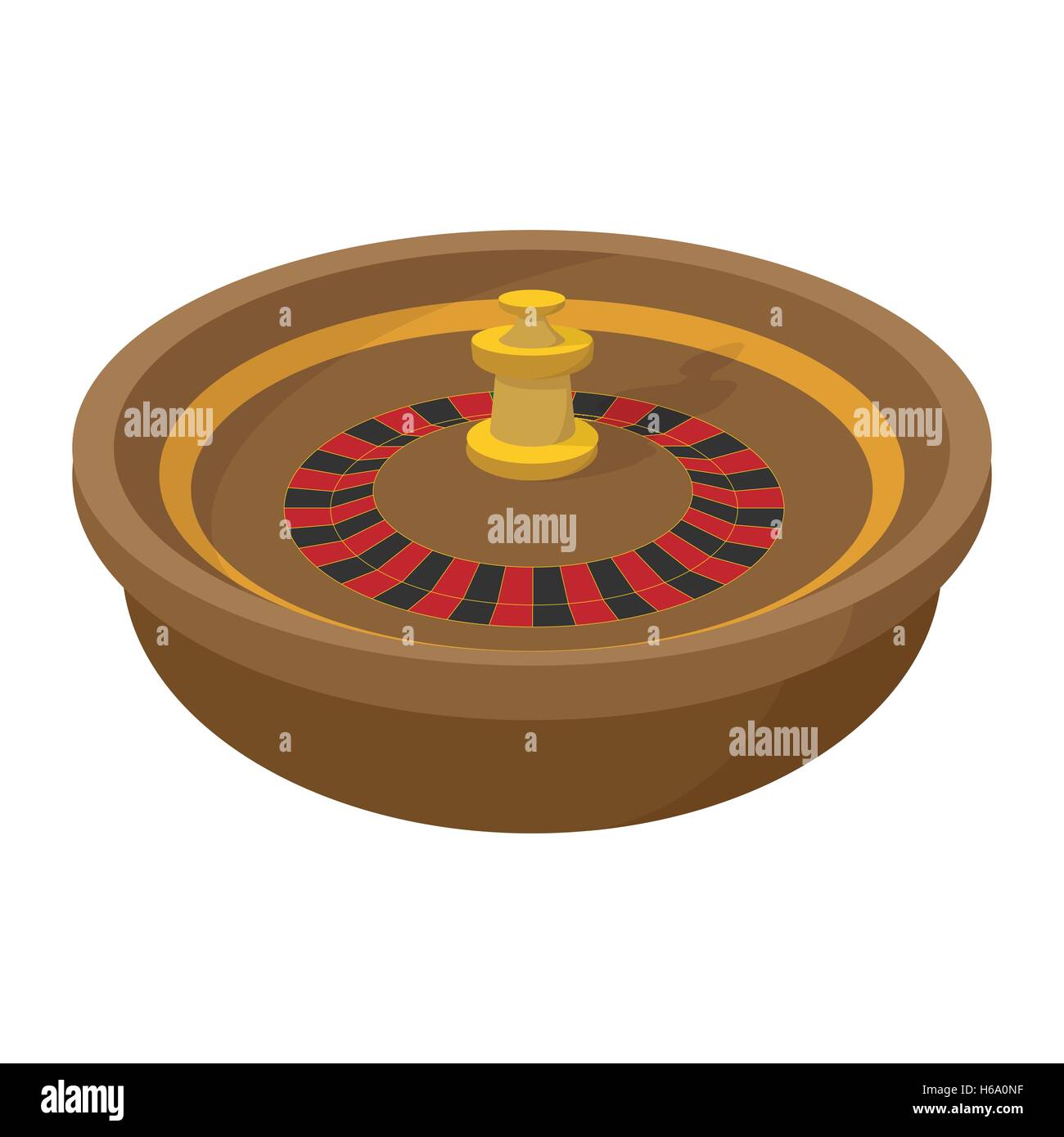 Casino symbol, roulette cartoon icon Stock Vector Image & Art - Alamy