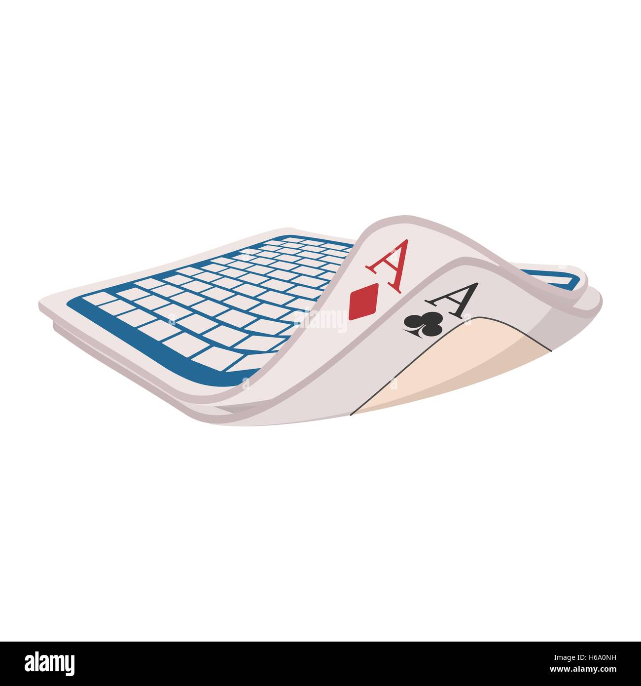 Playing cards cartoon icon Stock Vector Image & Art - Alamy