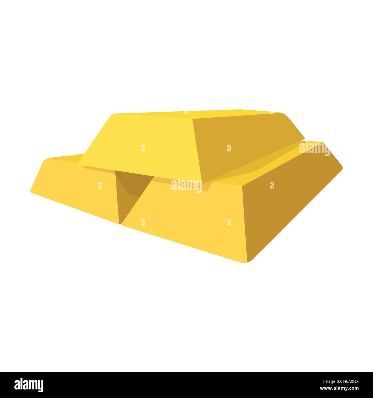 Gold bars cartoon icon Stock Vector Image & Art - Alamy