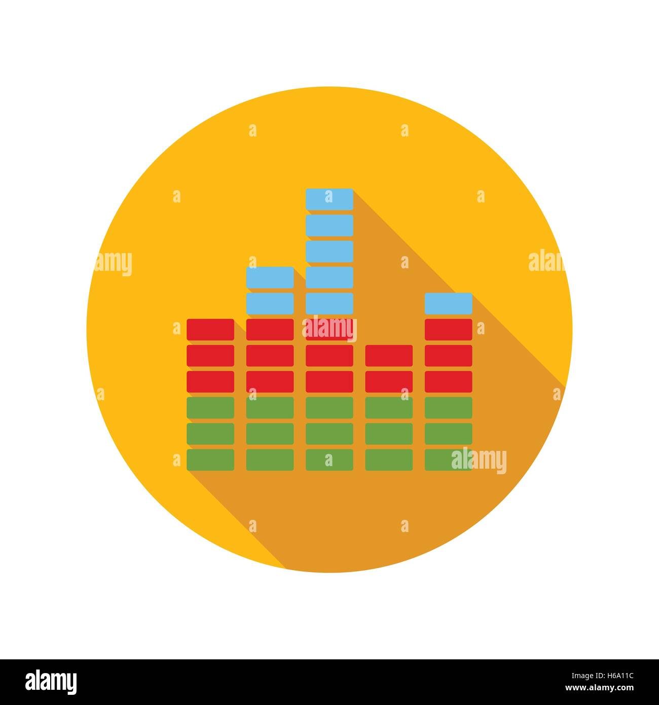 Equalizer scale flat icon Stock Vector Image & Art - Alamy
