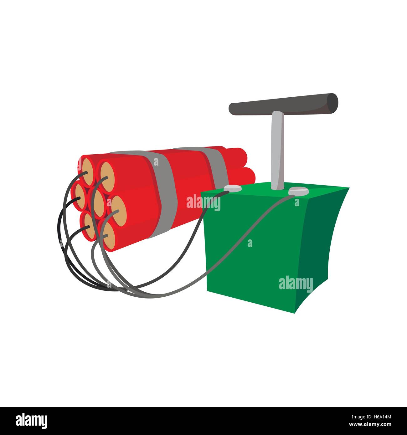 Dynamite stick boom sign Stock Vector Images - Alamy