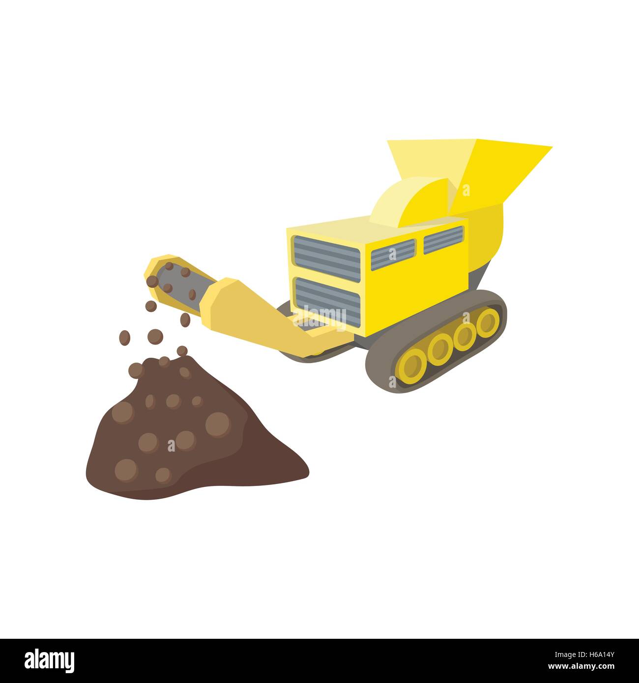Coal conveyor Stock Vector Images - Alamy