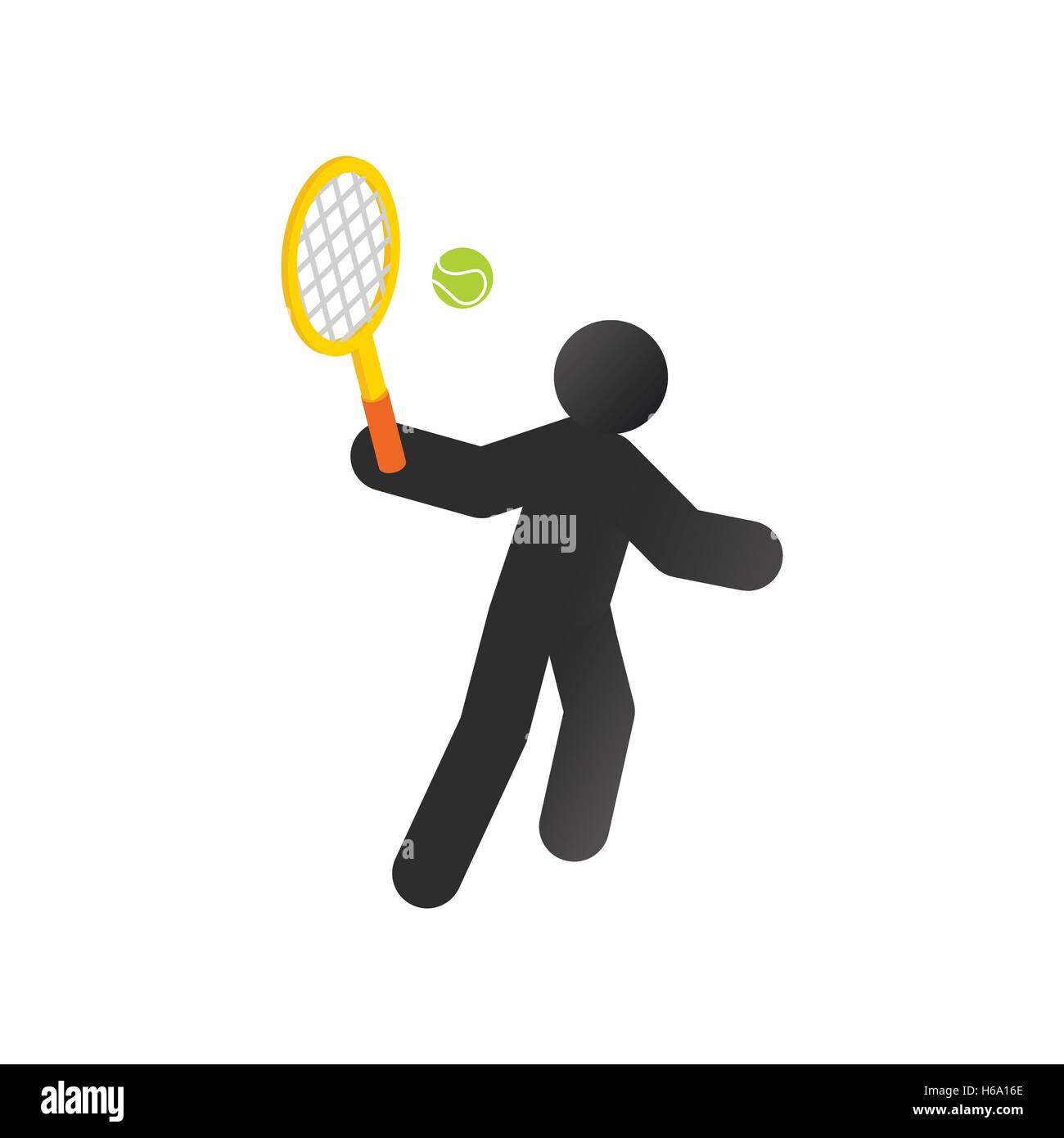 Tennis game isometric 3d icon hi-res stock photography and images - Alamy