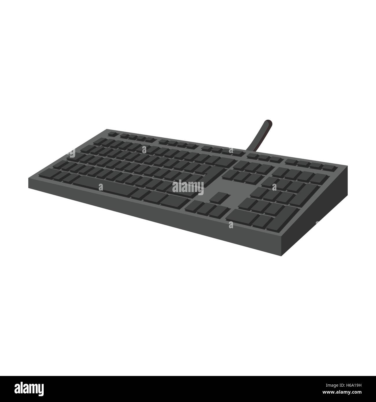 Keyboard cartoon hi-res stock photography and images - Alamy